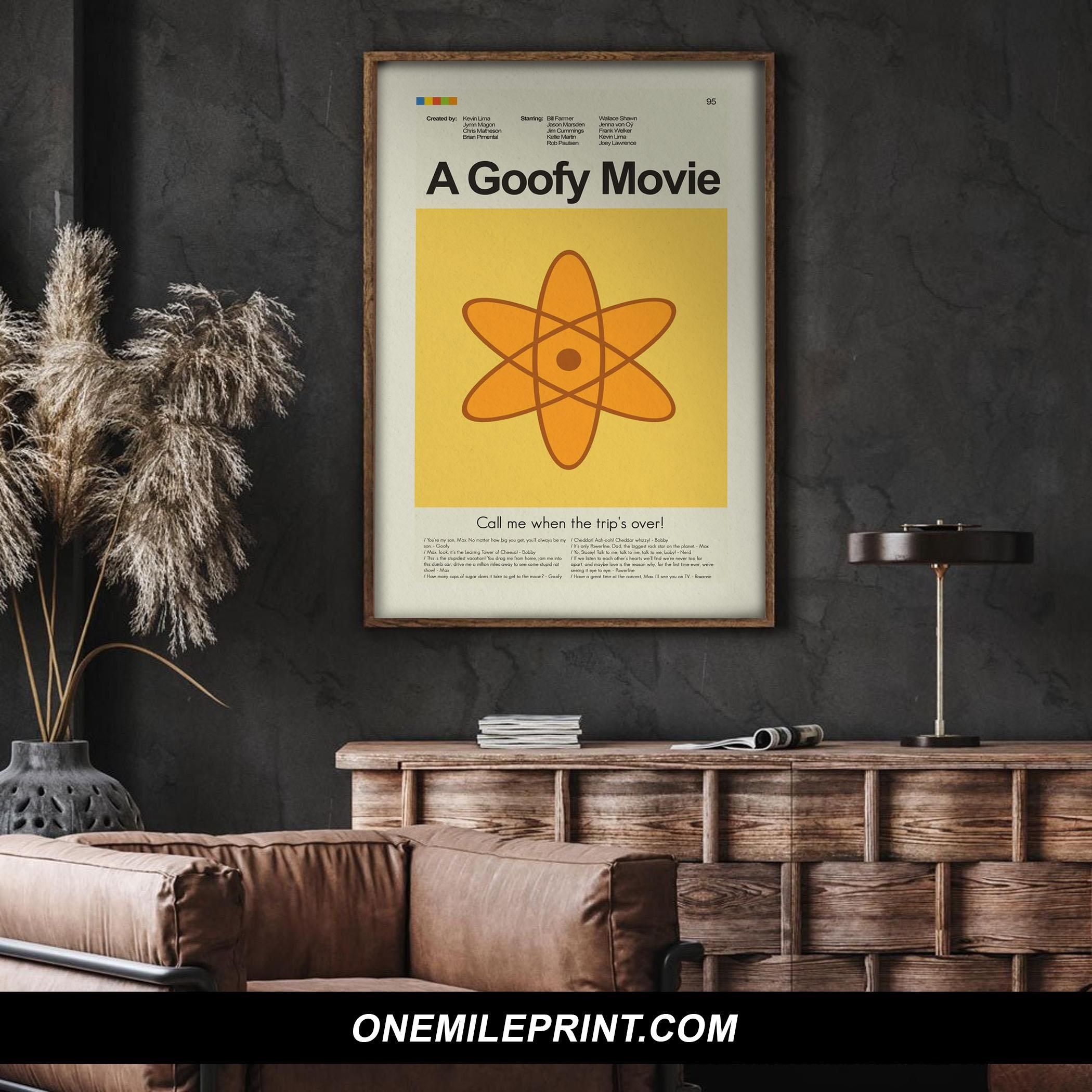 Mid Century Modern A Goofy Movie Movie Poster