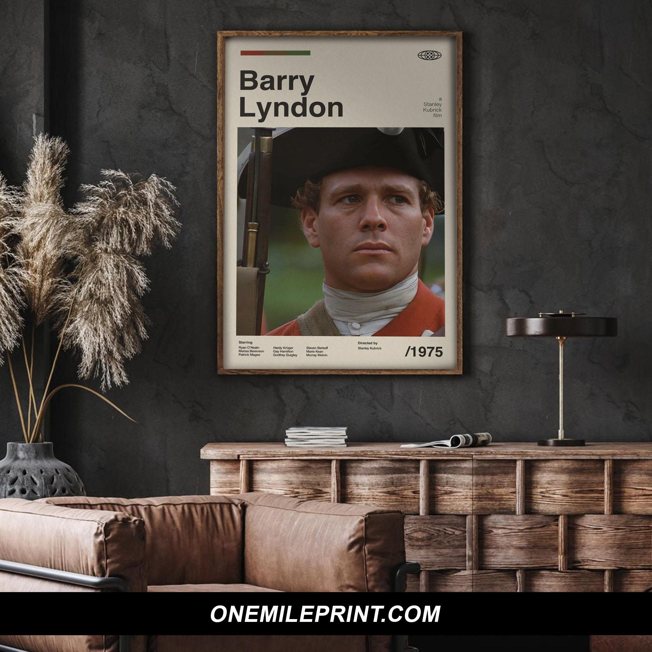 Midcentury Barry Lyndon Movie Poster