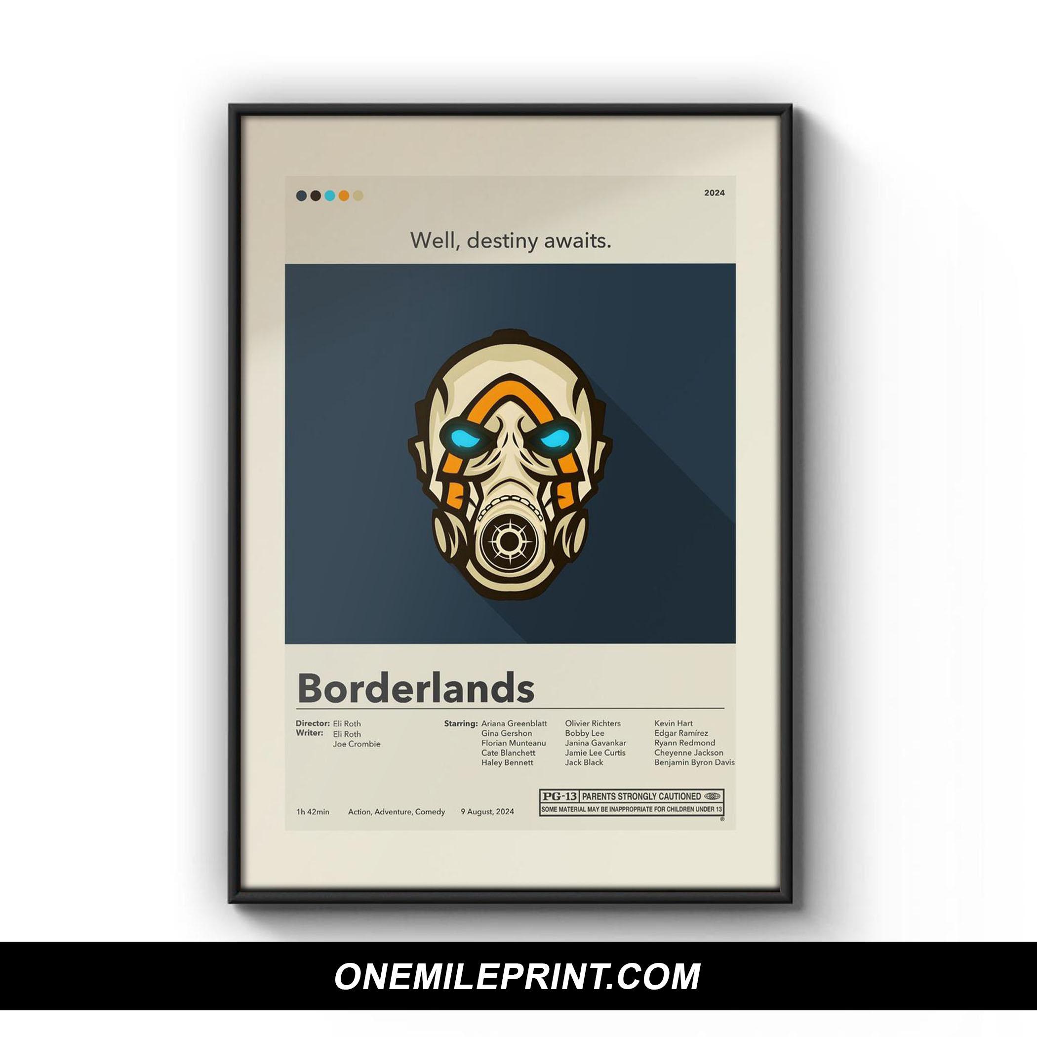 Minimalist Borderlands Movie Poster