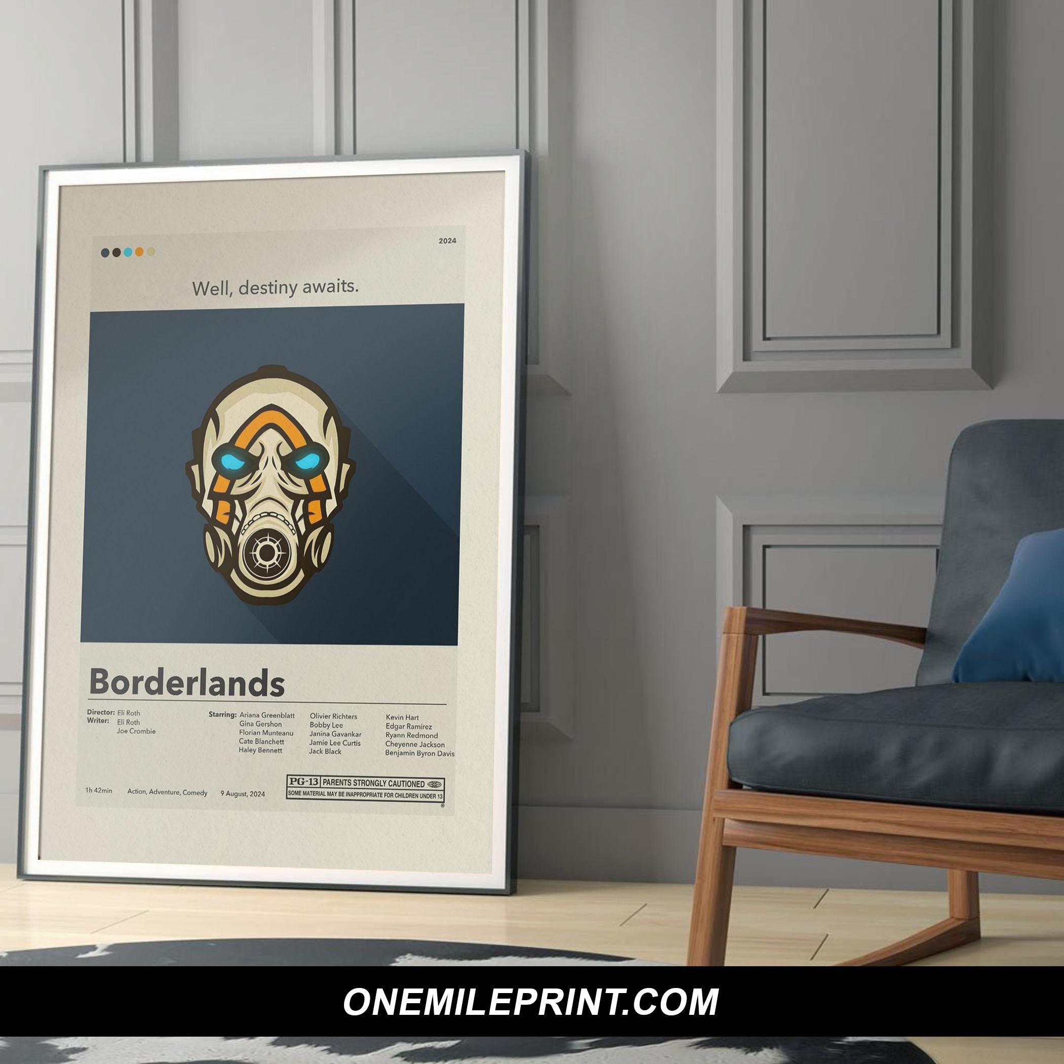 Minimalist Borderlands Movie Poster