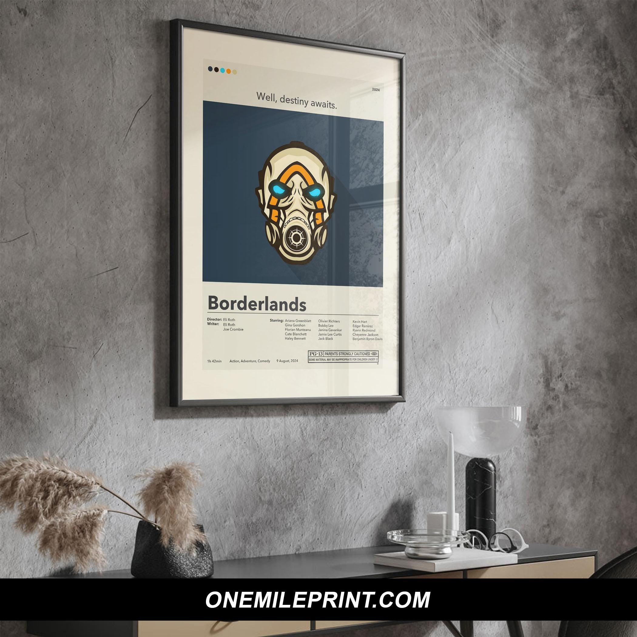 Minimalist Borderlands Movie Poster