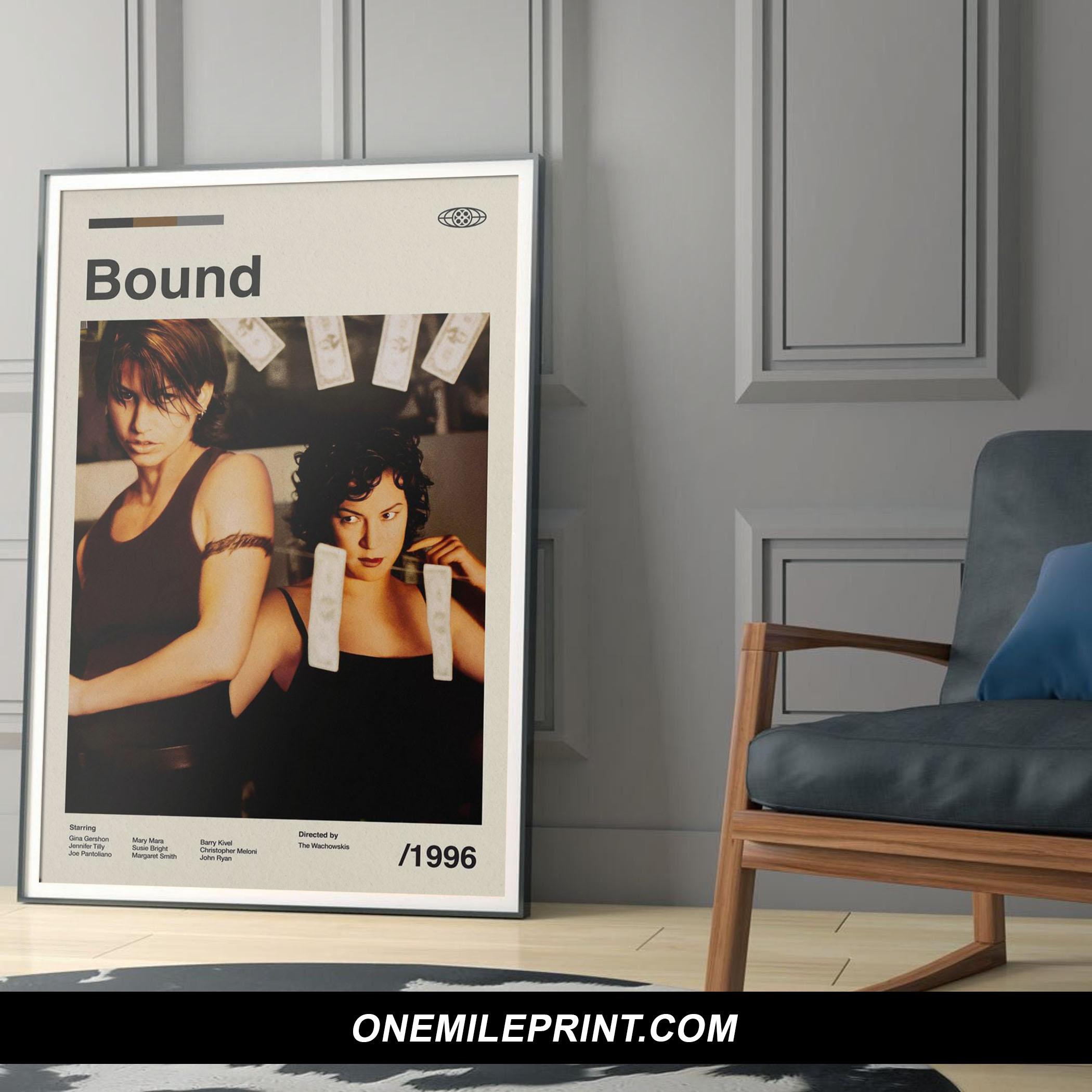 Midcentury Bound Movie Poster