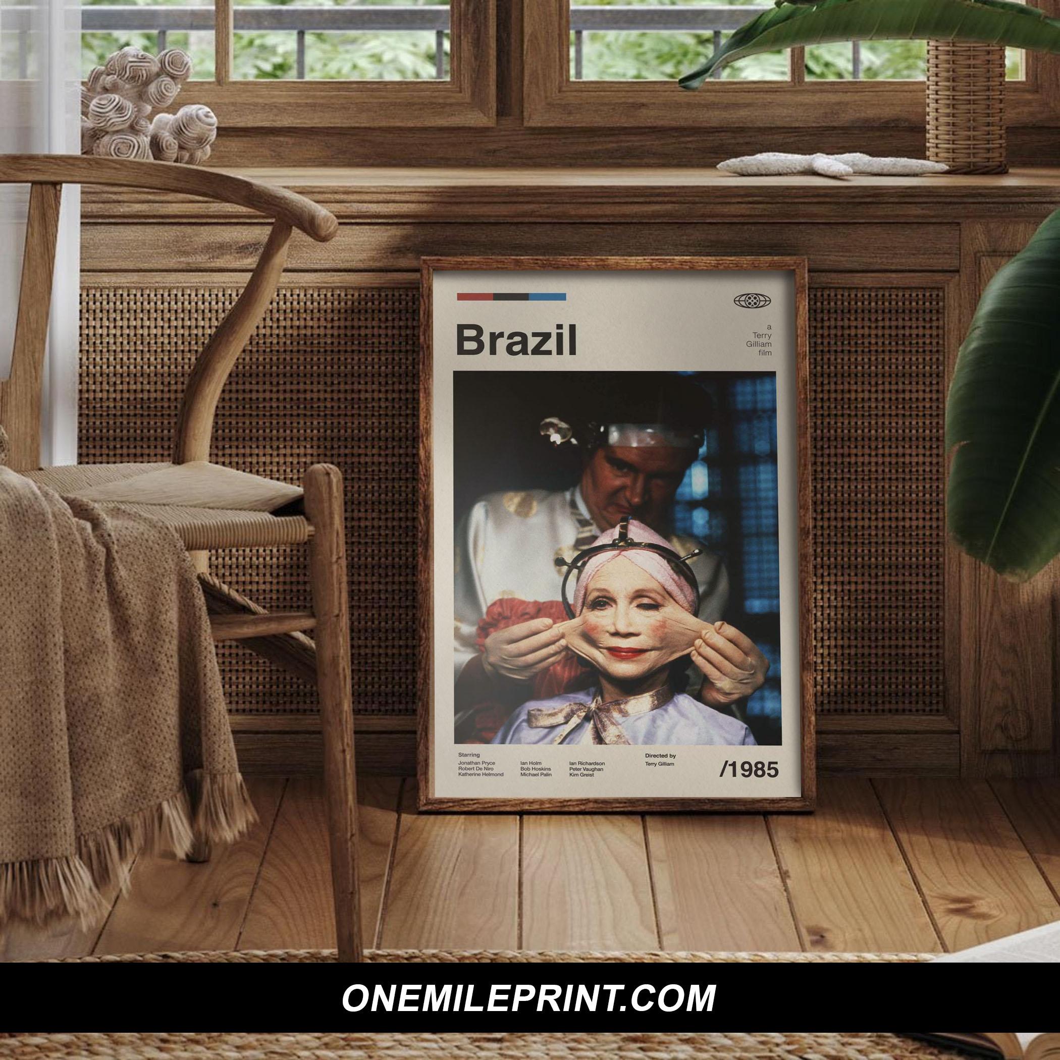 Midcentury Brazil Movie Poster