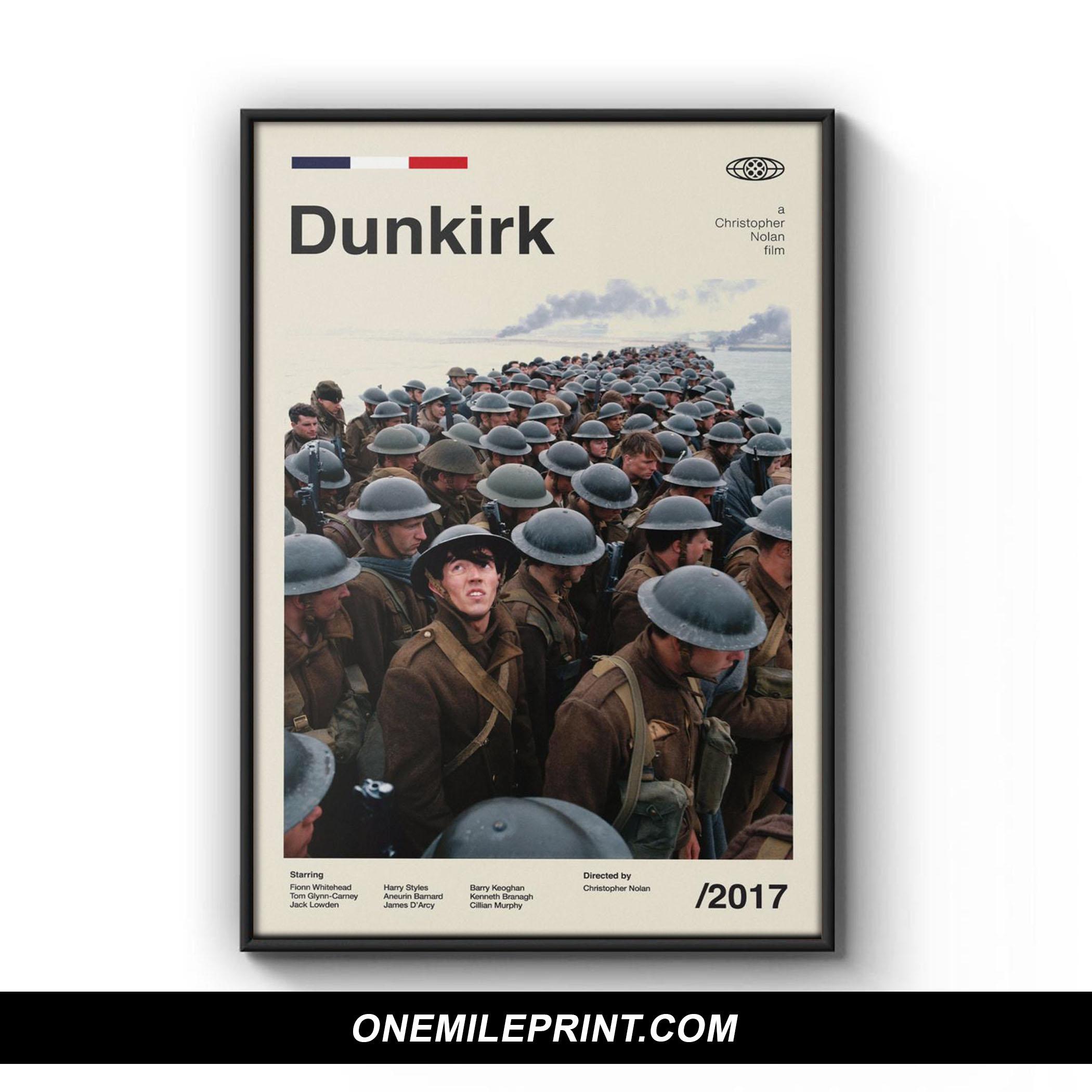 Midcentury Dunkirk Movie Poster