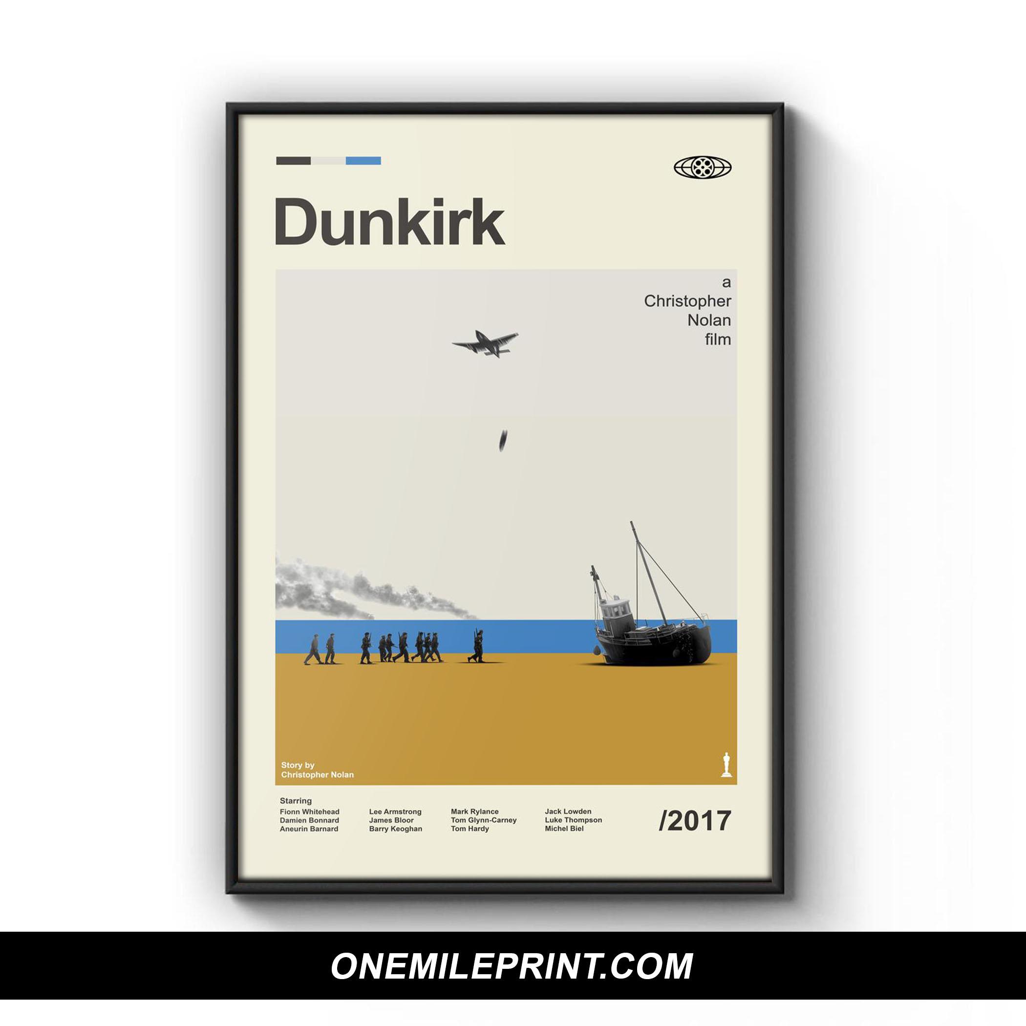Mid Century Dunkirk Movie Poster