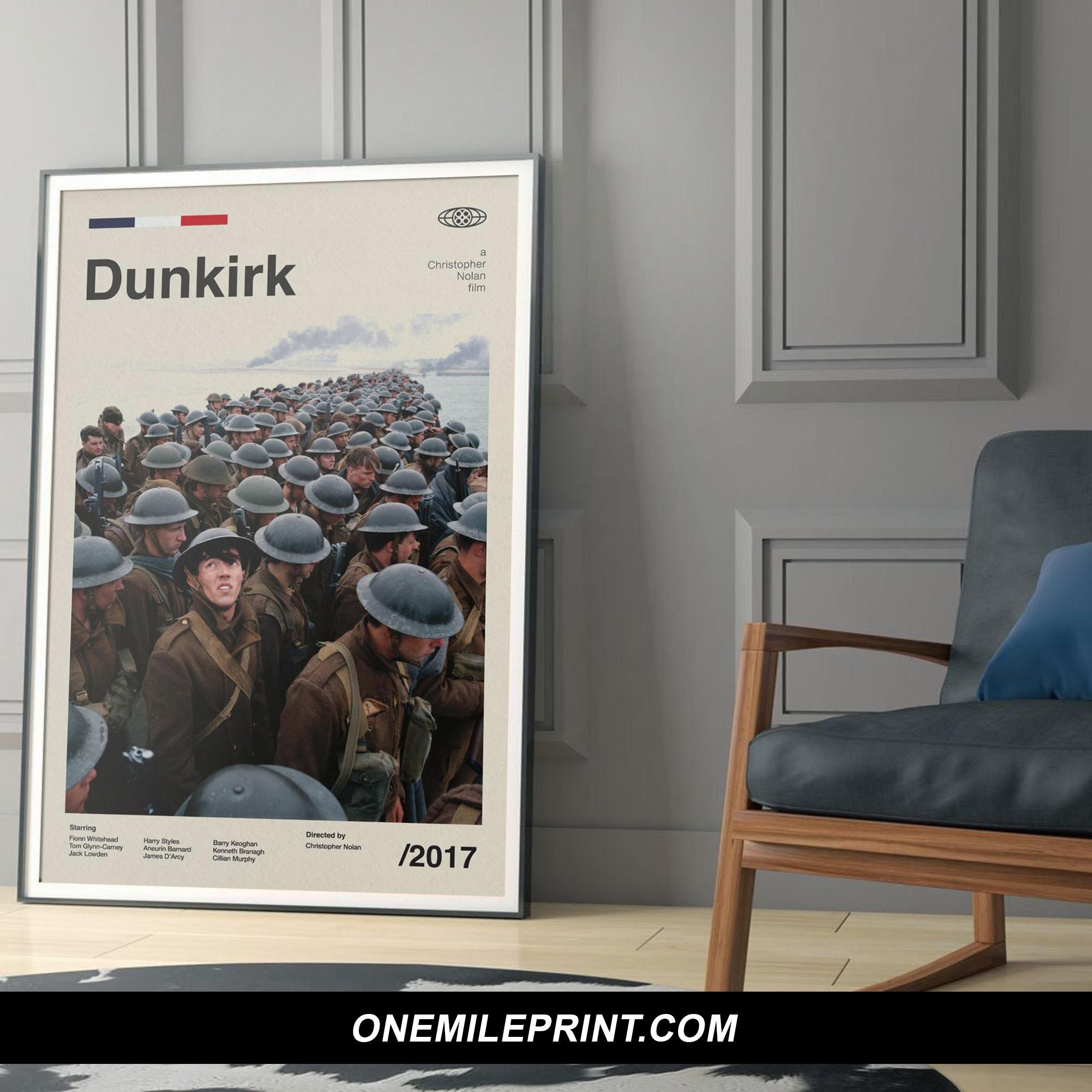 Midcentury Dunkirk Movie Poster