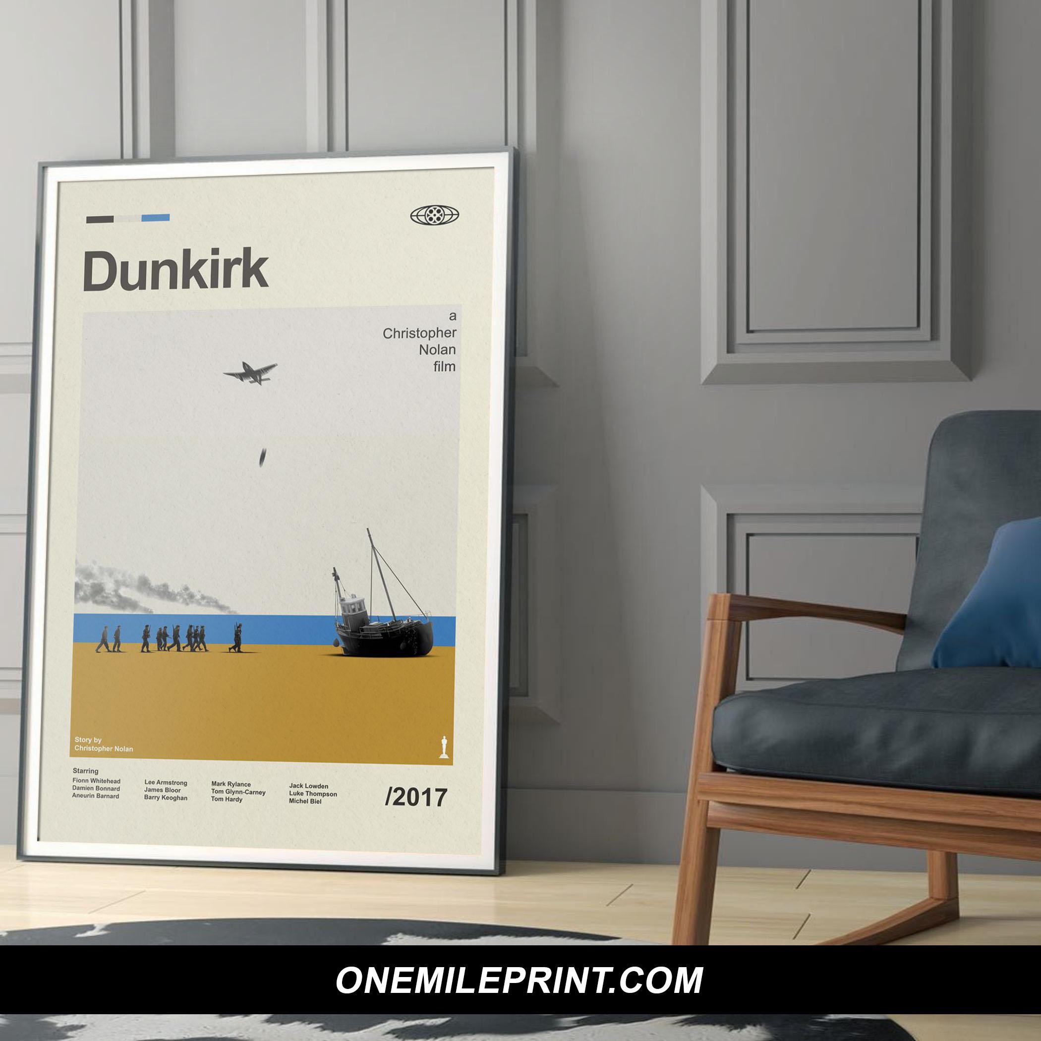Mid Century Dunkirk Movie Poster