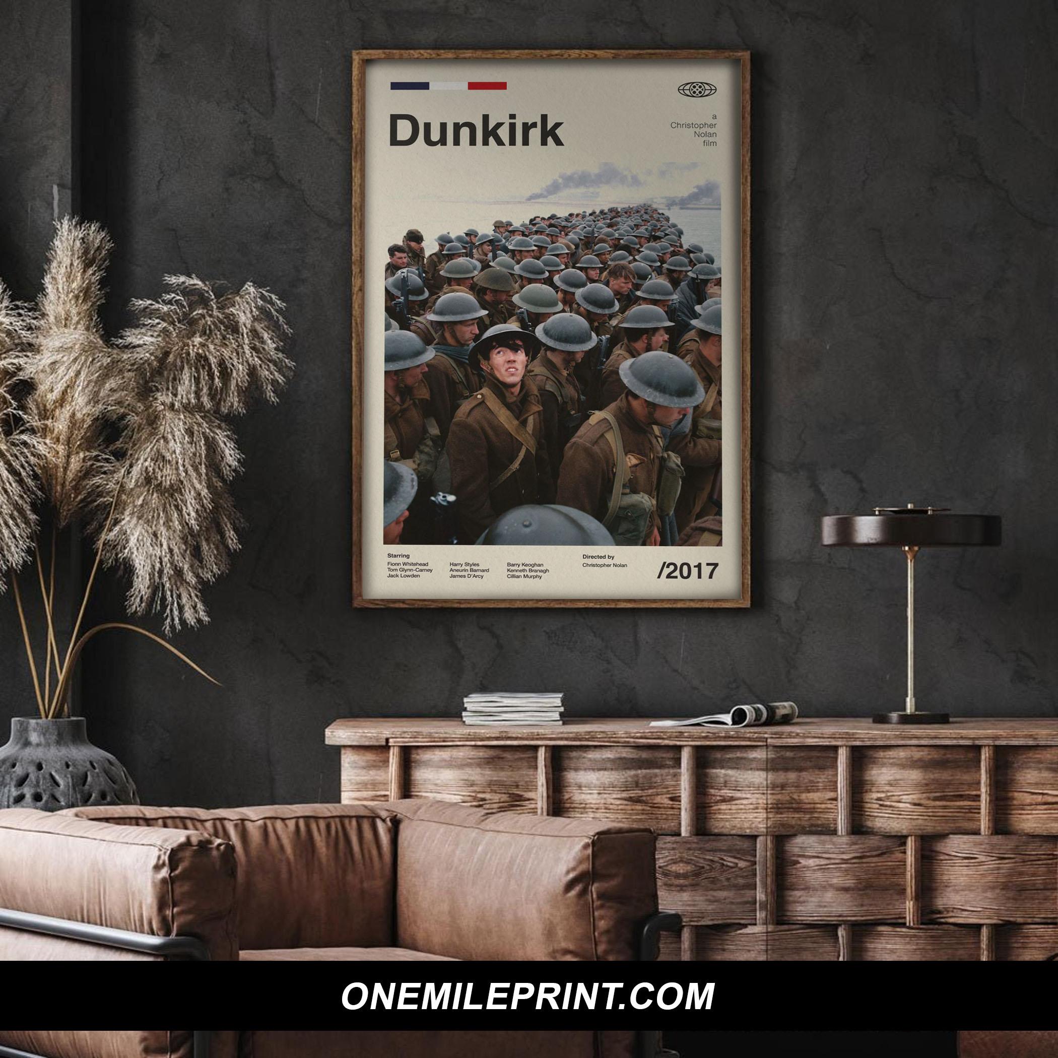 Midcentury Dunkirk Movie Poster