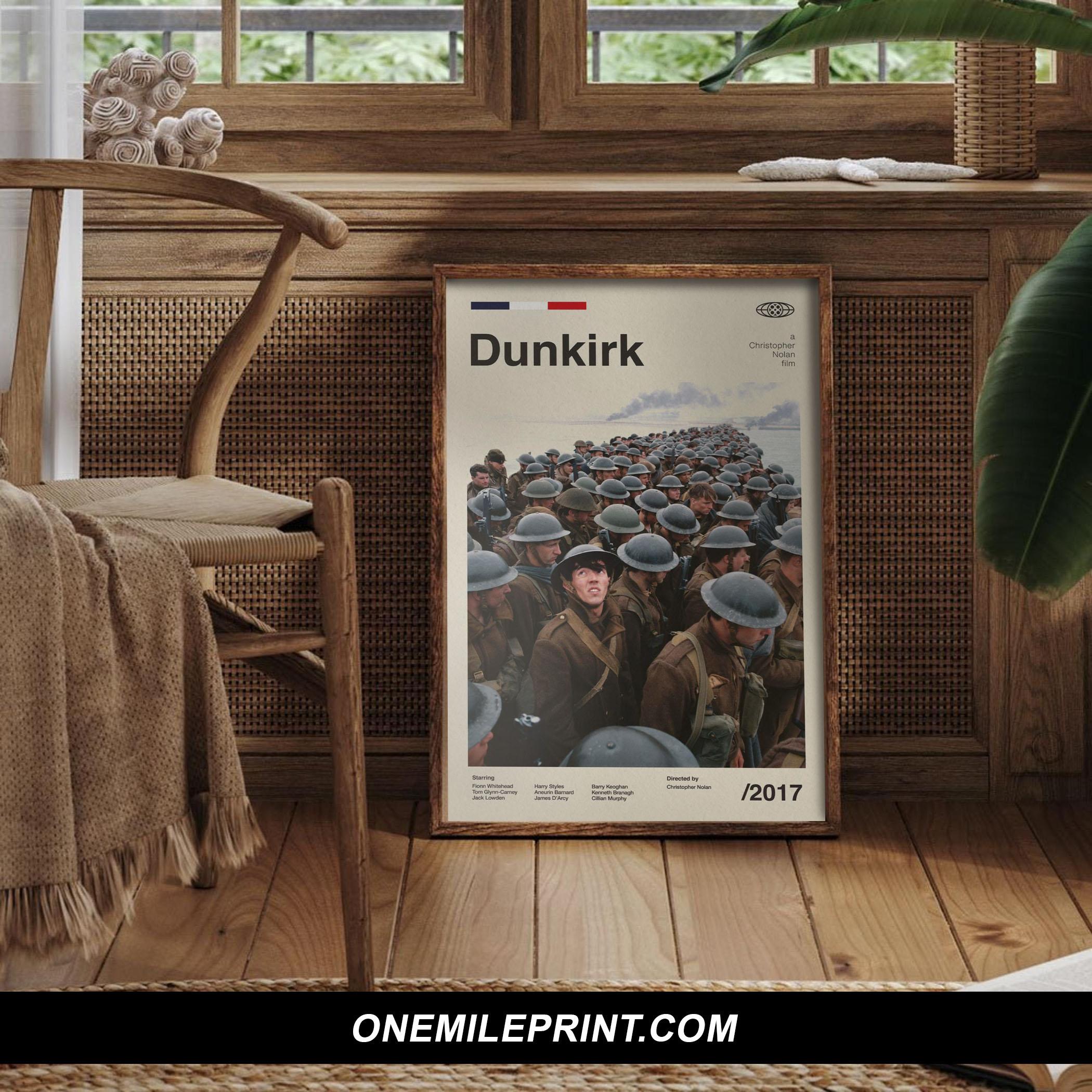 Midcentury Dunkirk Movie Poster