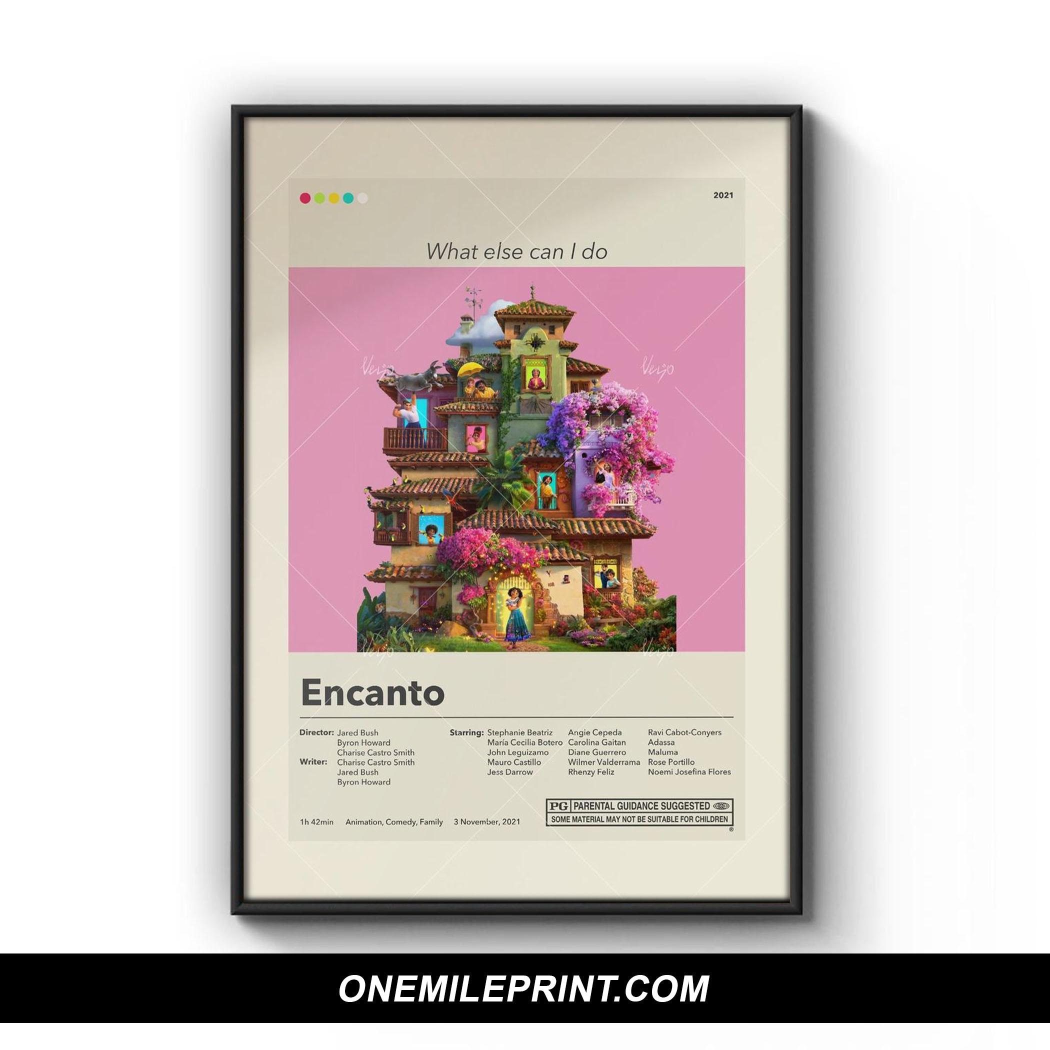 Minimalist Encanto Movie Poster