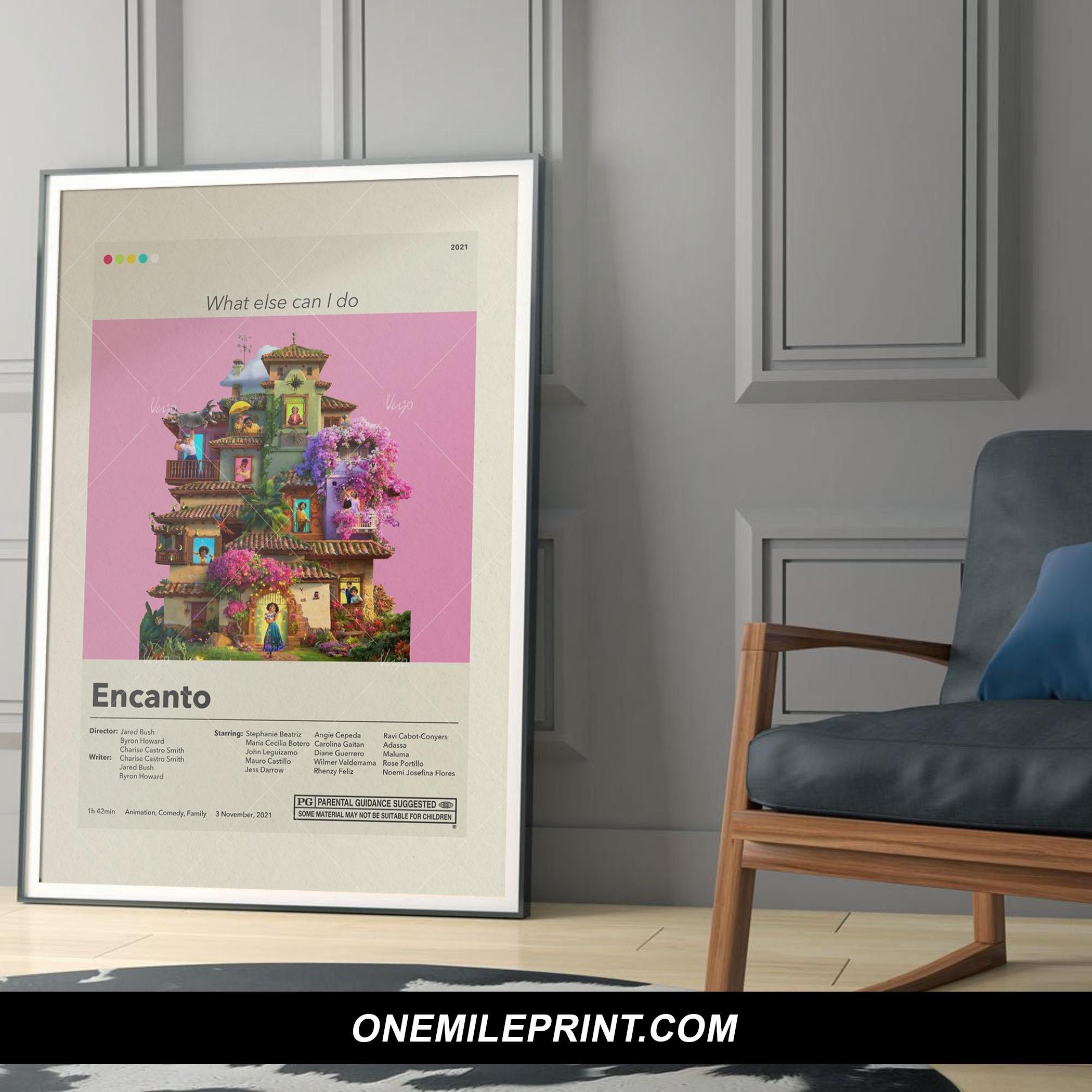 Minimalist Encanto Movie Poster