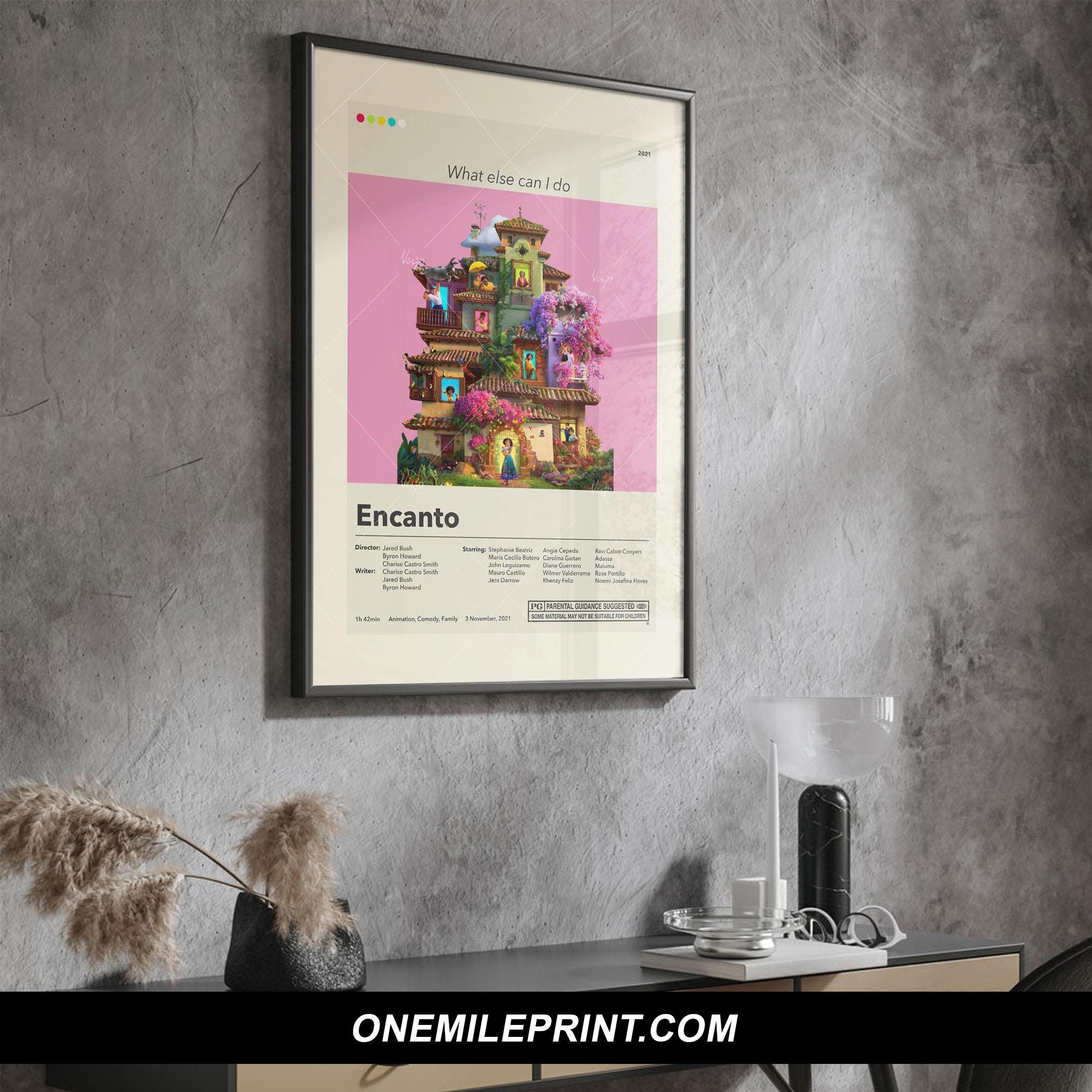 Minimalist Encanto Movie Poster