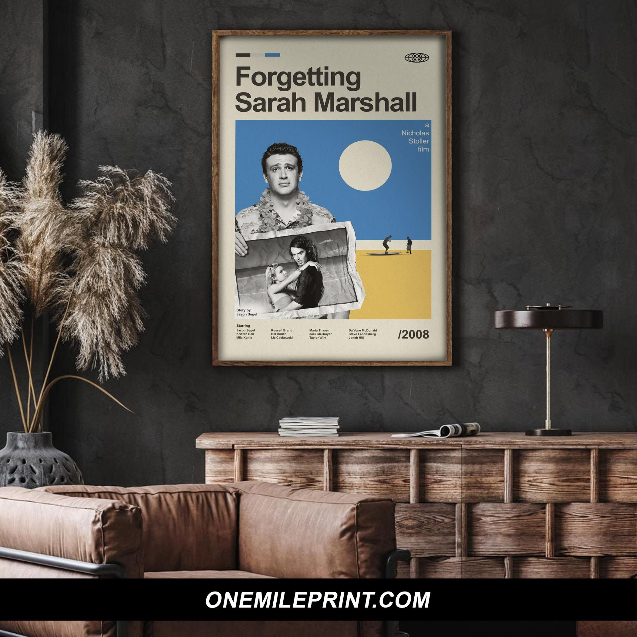 Mid Century Forgetting Sarah Marshall Movie Poster