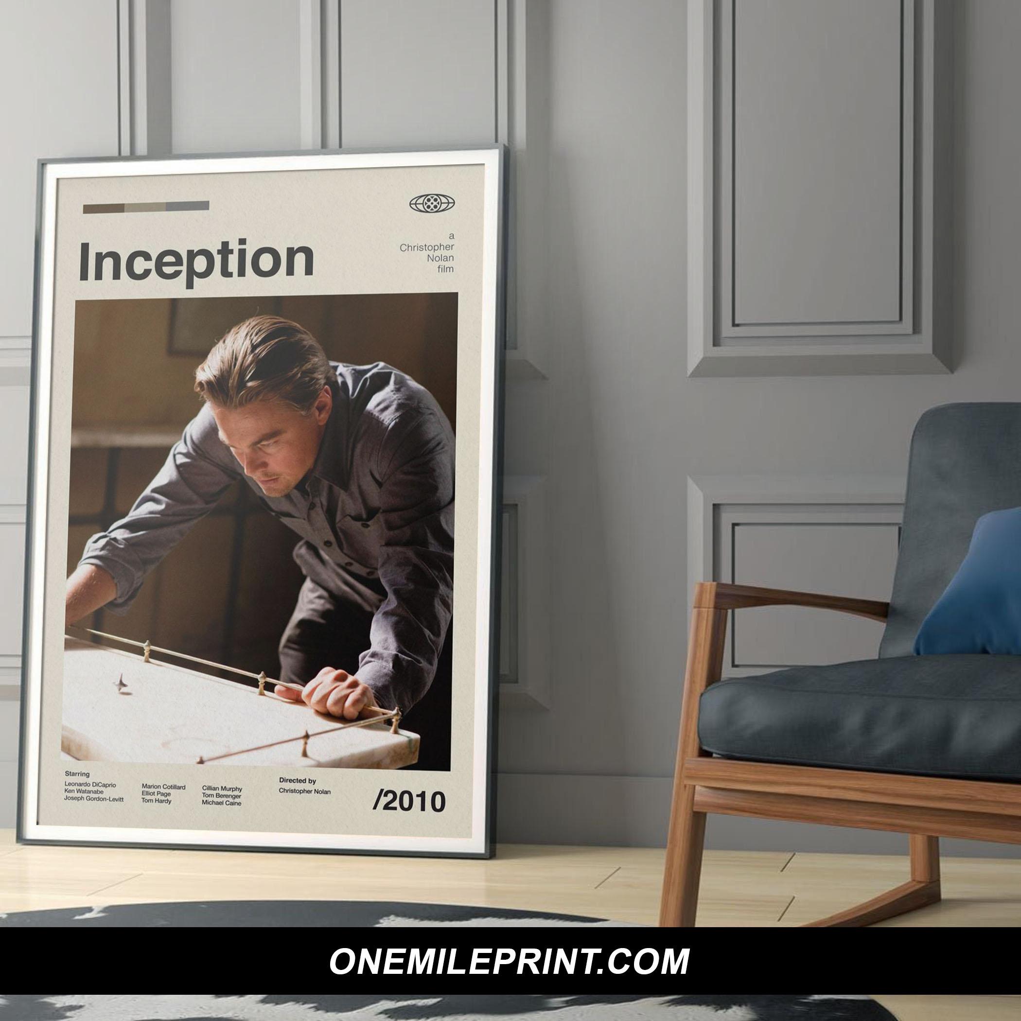 Midcentury Inception Movie Poster