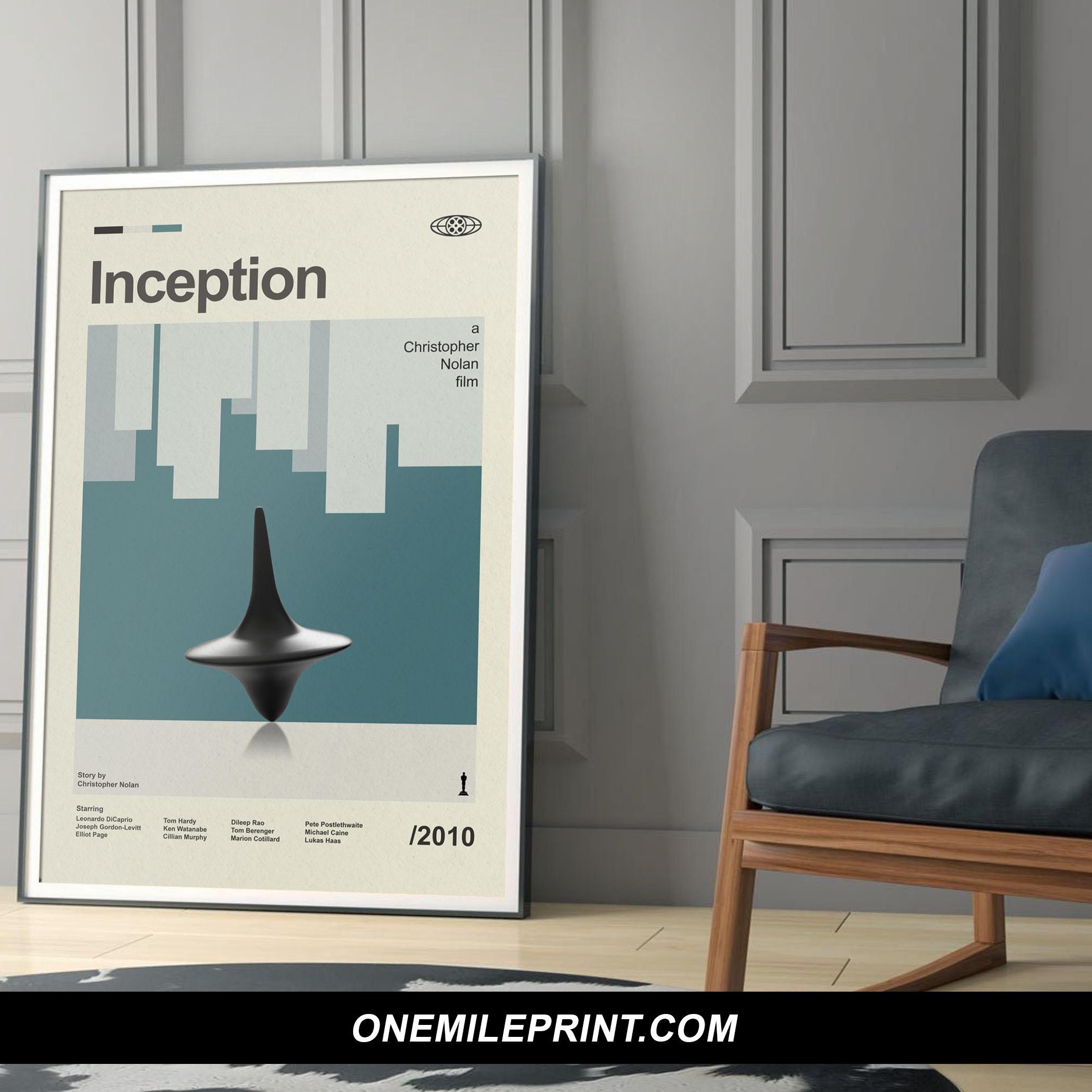 Mid Century Inception Movie Poster