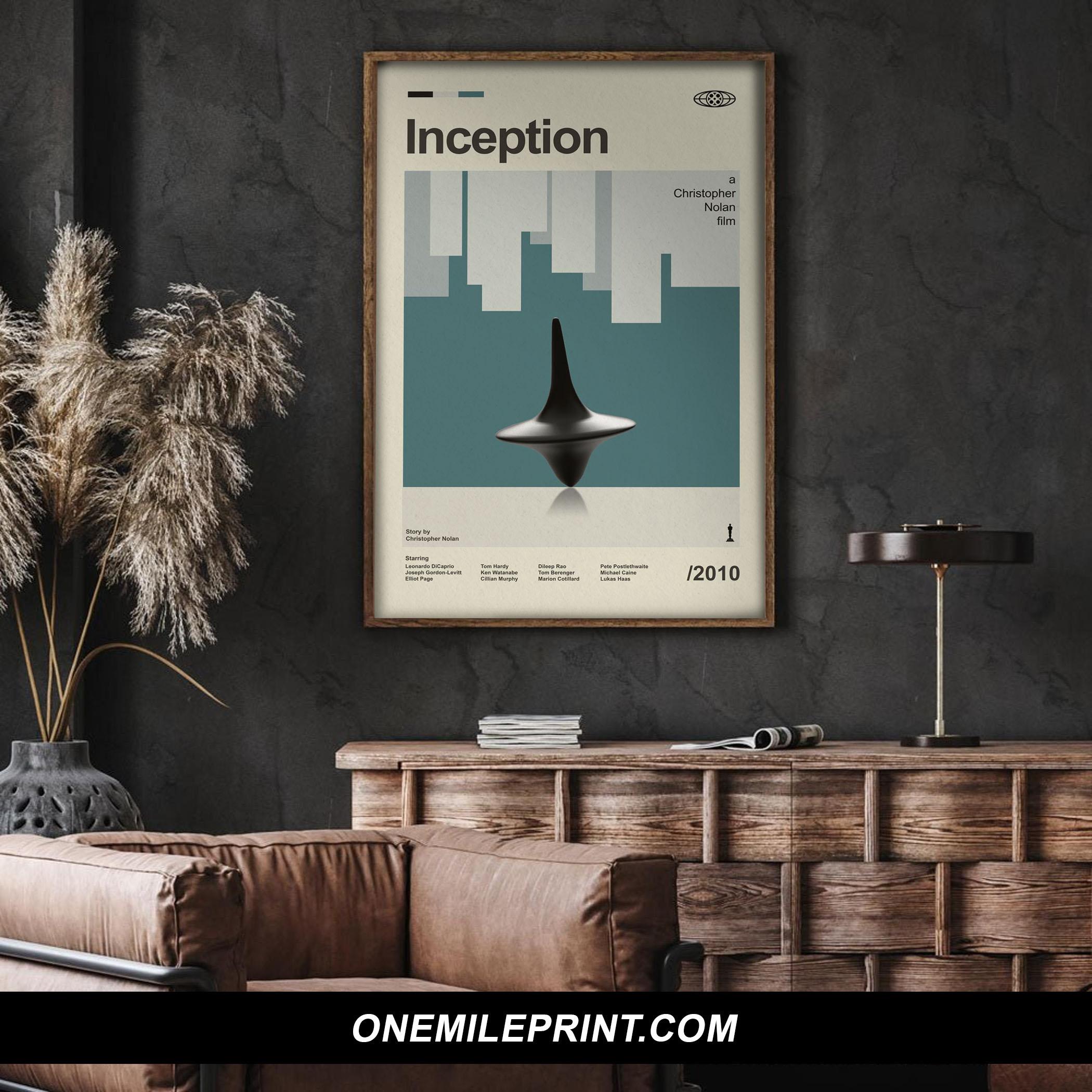 Mid Century Inception Movie Poster