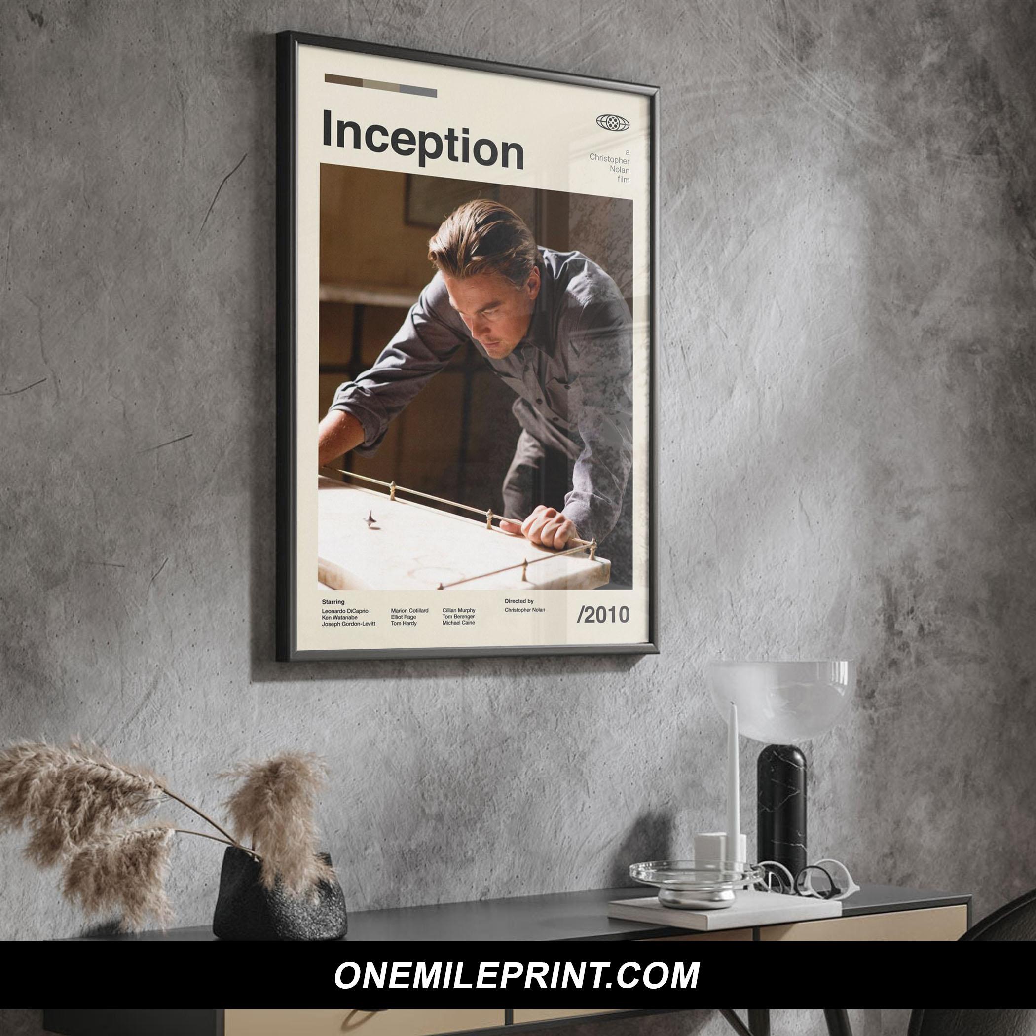 Midcentury Inception Movie Poster