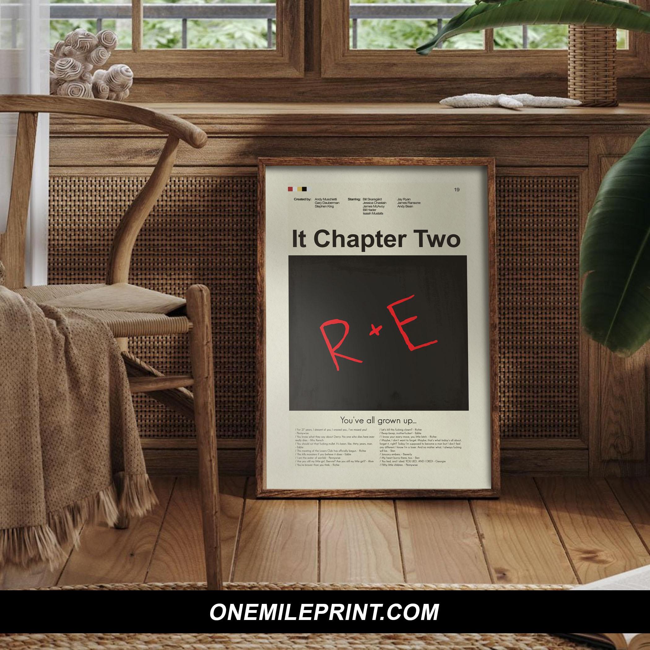 Mid Century Modern It Chapter Two Movie Poster