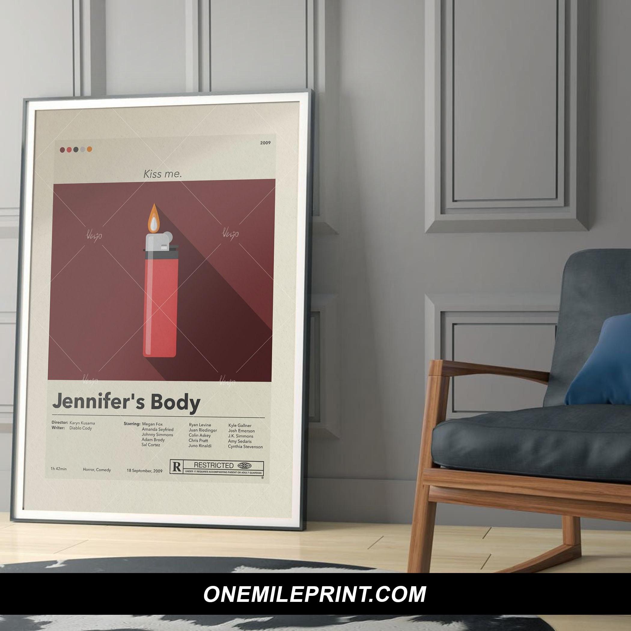 Minimalist Jennifer's Body Movie Poster