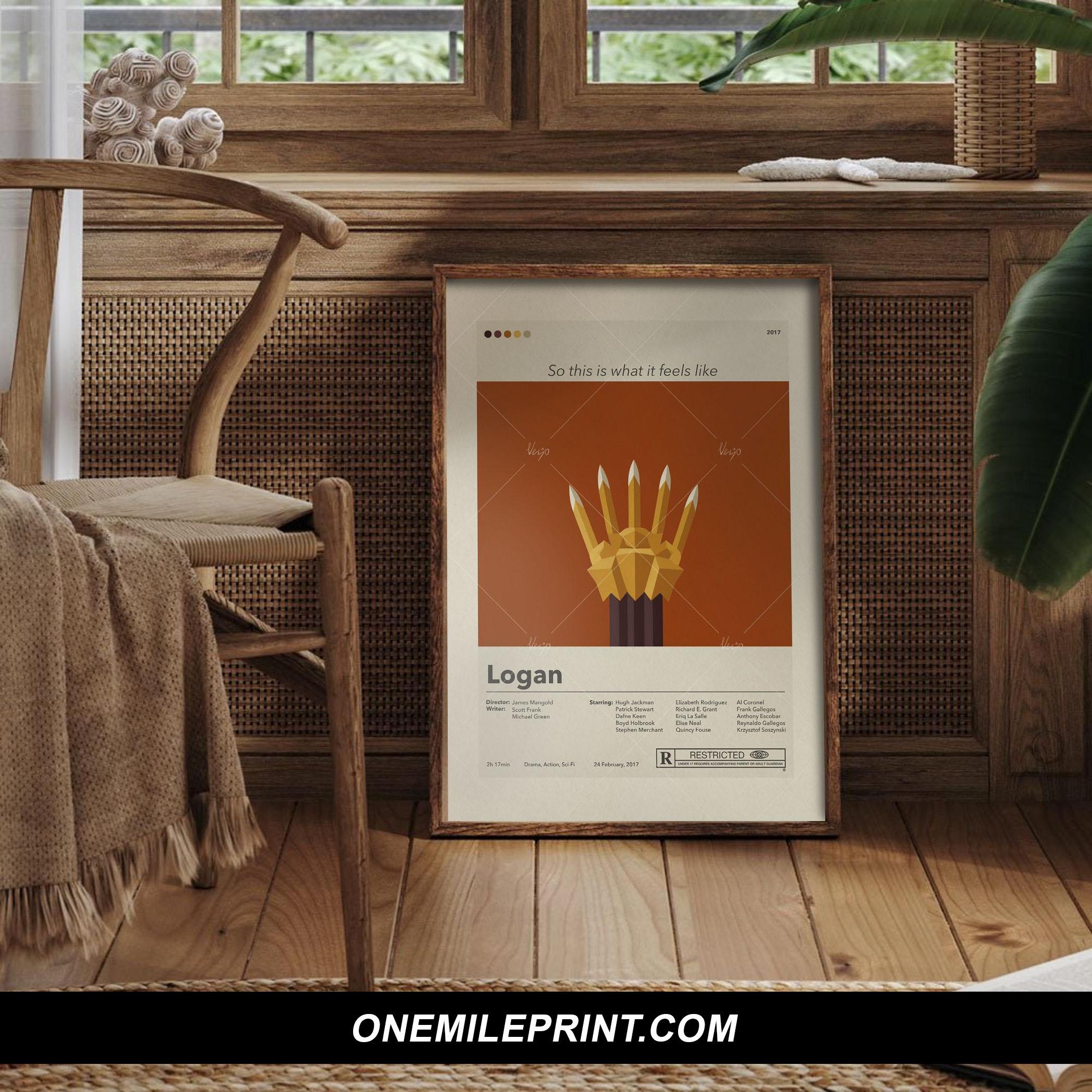 Minimalist Logan Movie Poster