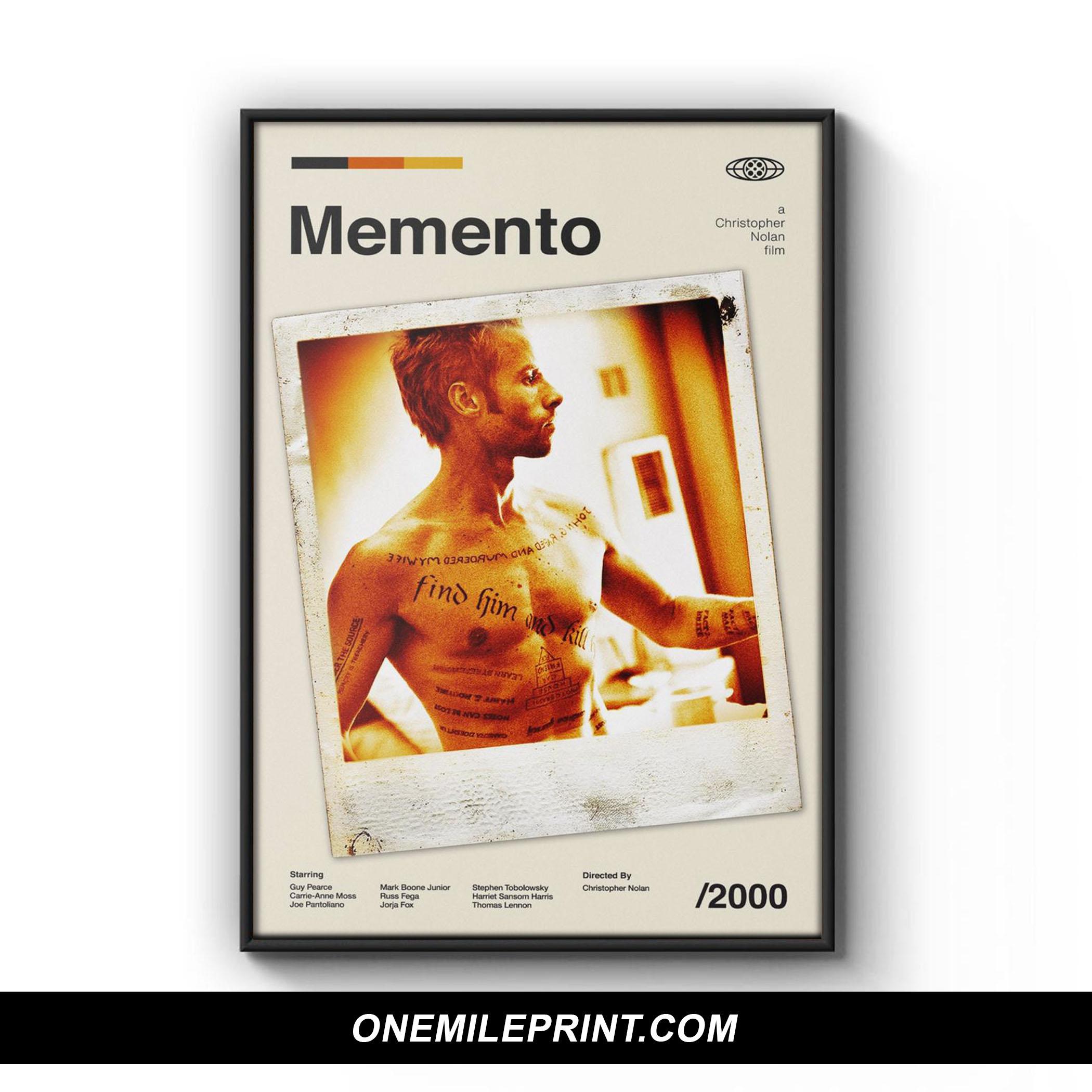 Midcentury Memento Movie Poster