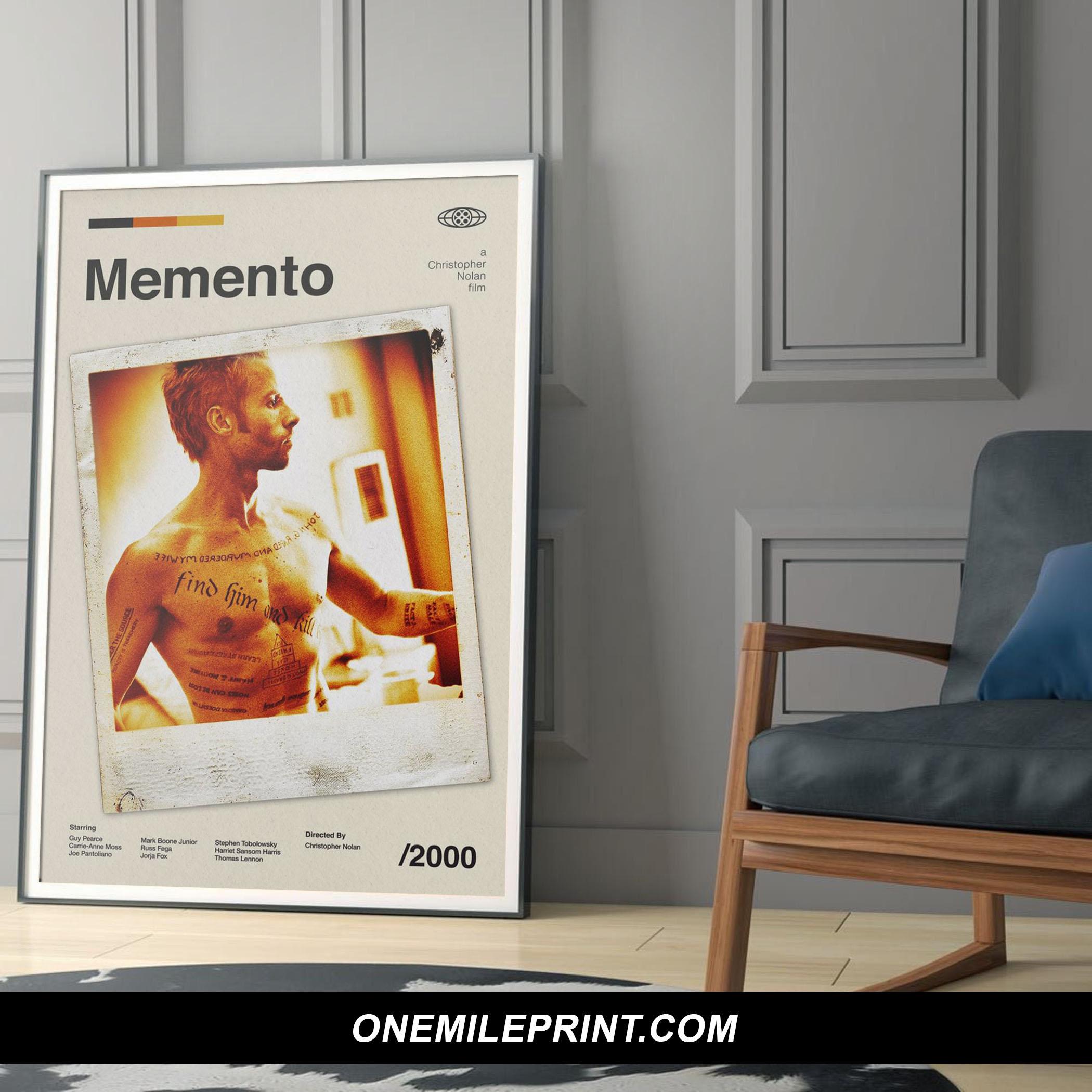 Midcentury Memento Movie Poster