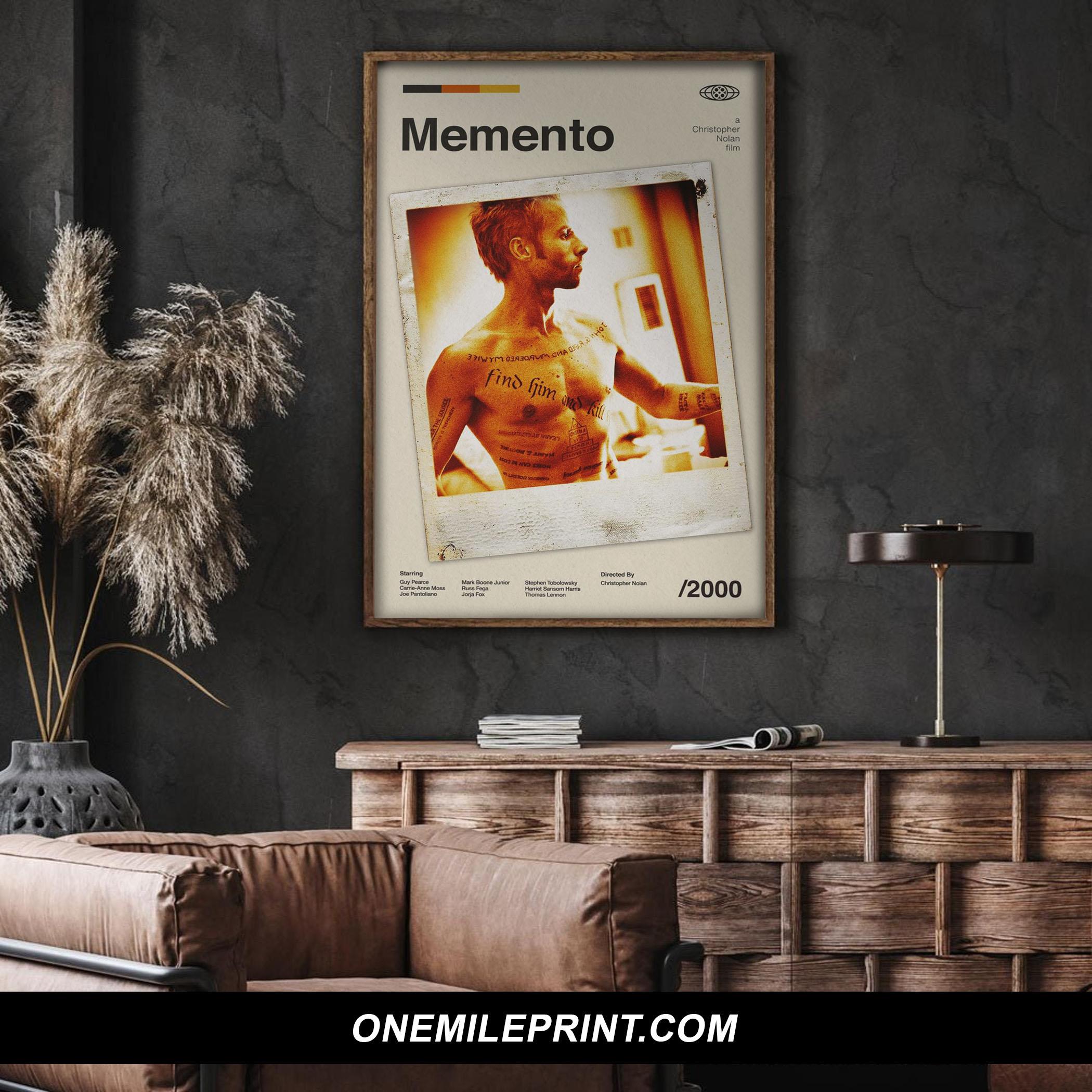 Midcentury Memento Movie Poster