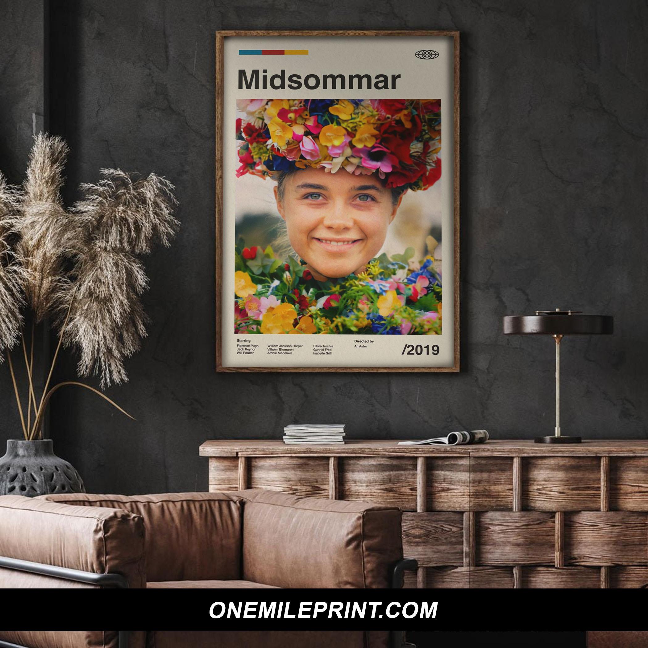 Midcentury Midsummer Movie Poster