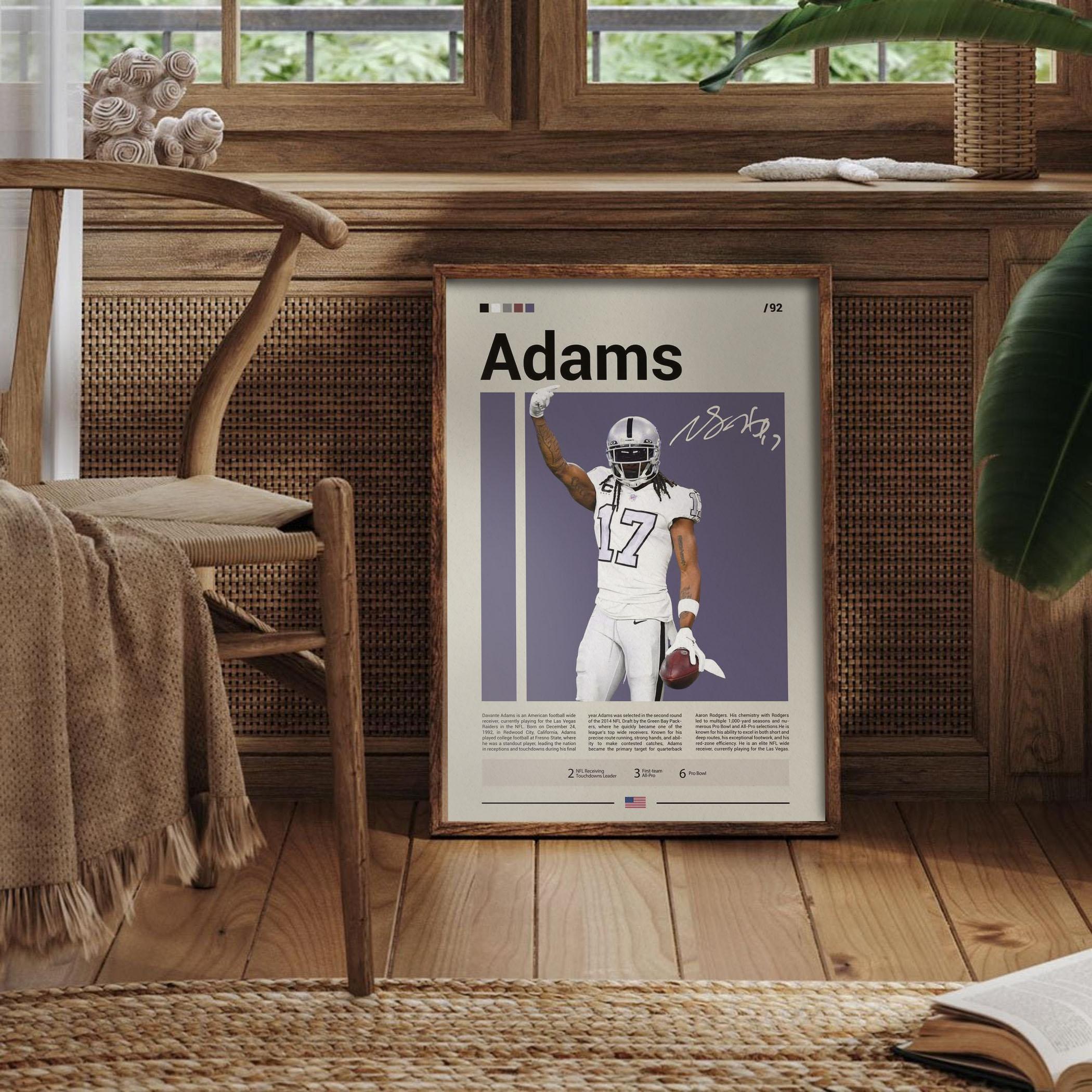 Minimalist Adams LA Rams Poster
