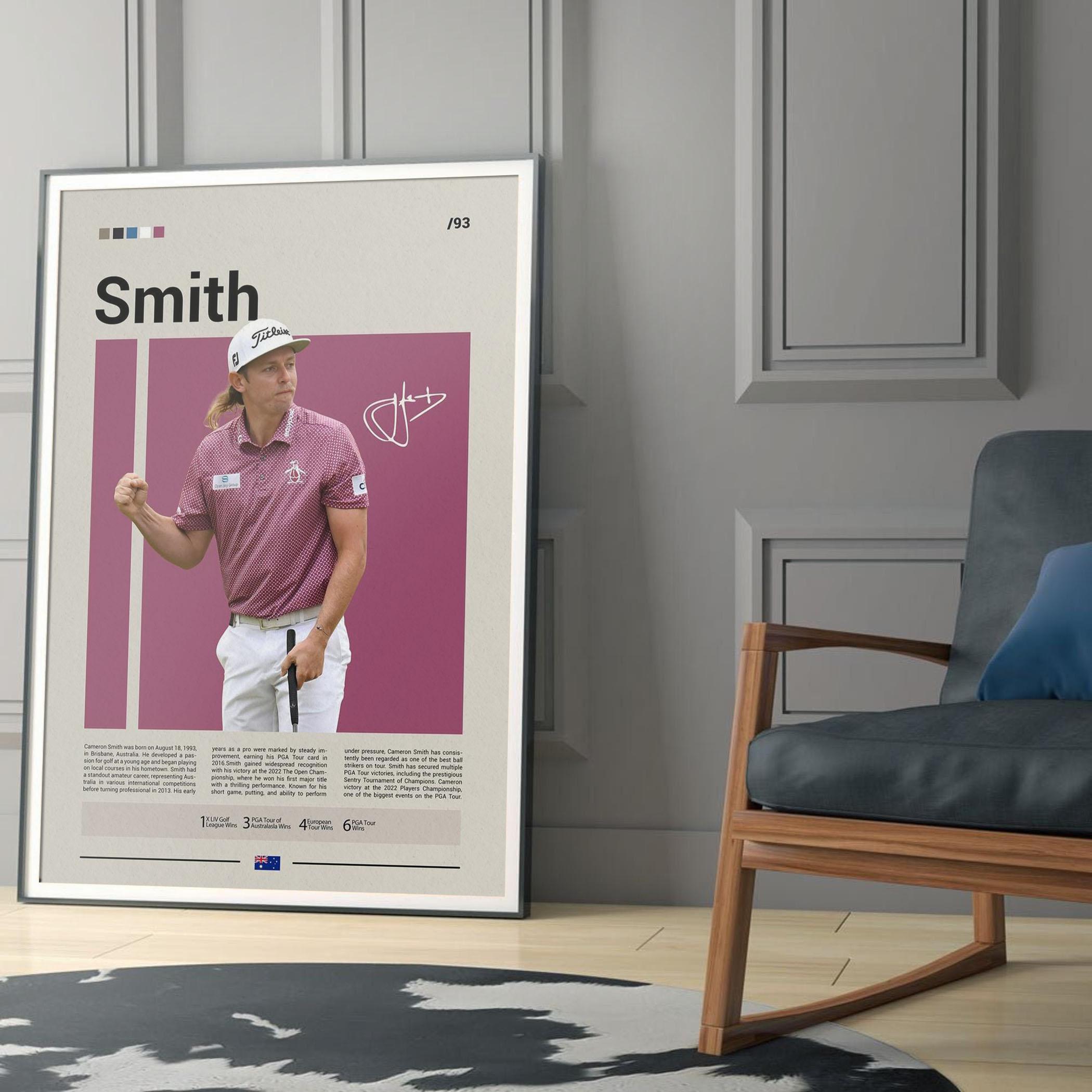 Minimalist Cameron Smith Poster