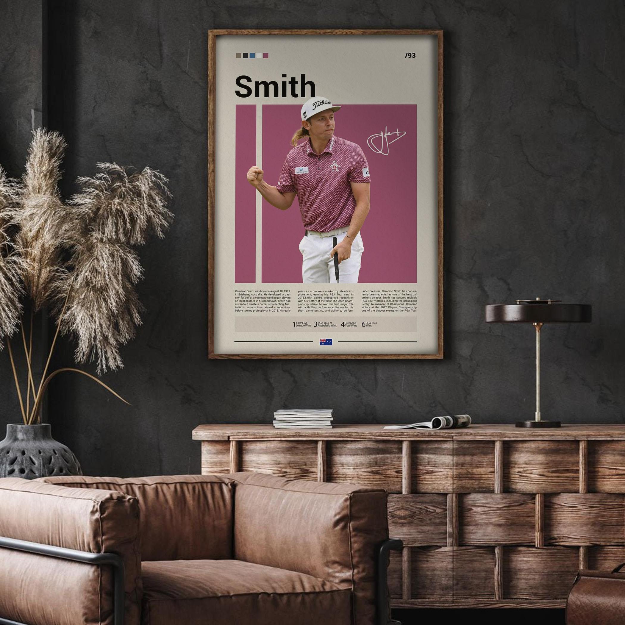 Minimalist Cameron Smith Poster