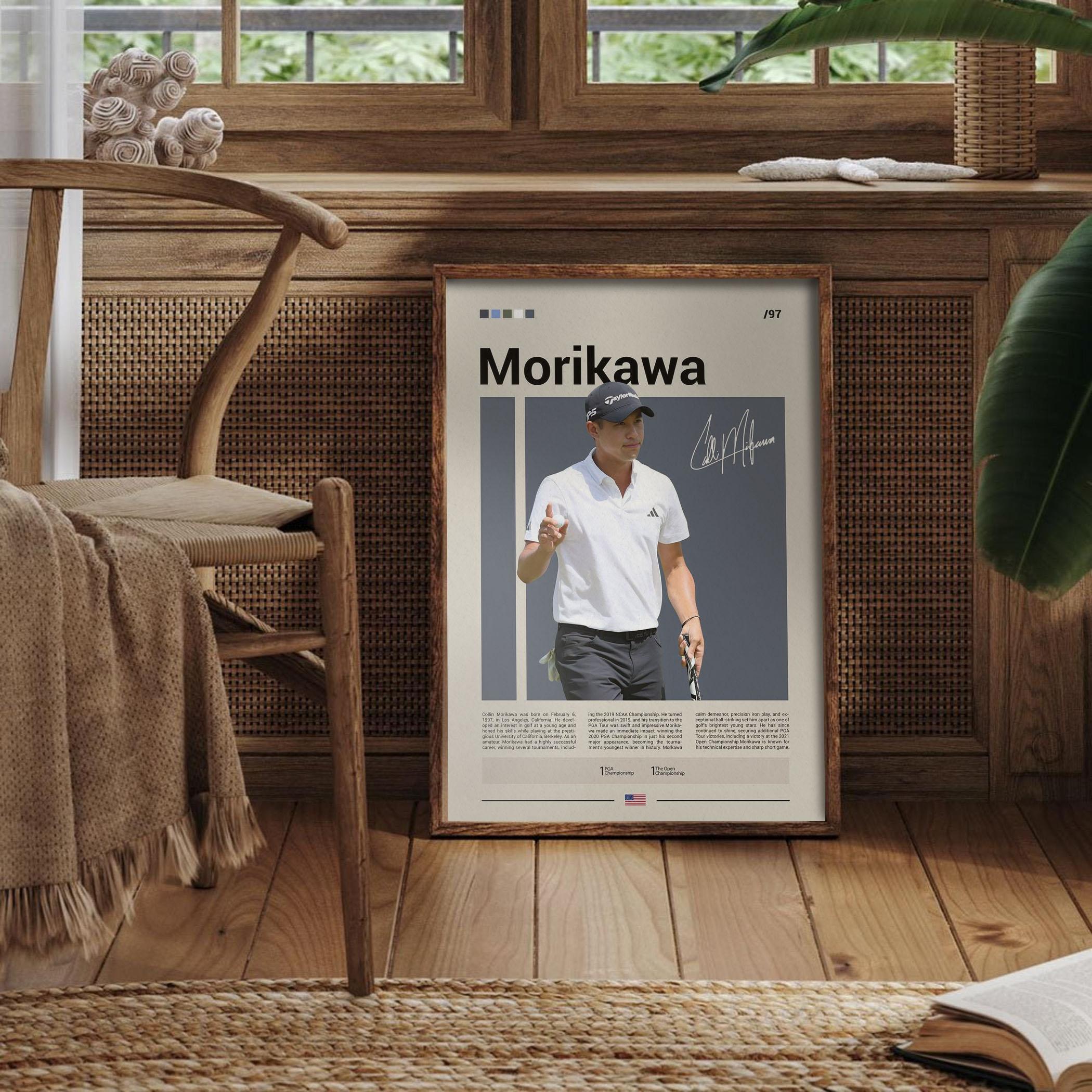 Minimalist Collin Morikawa Poster