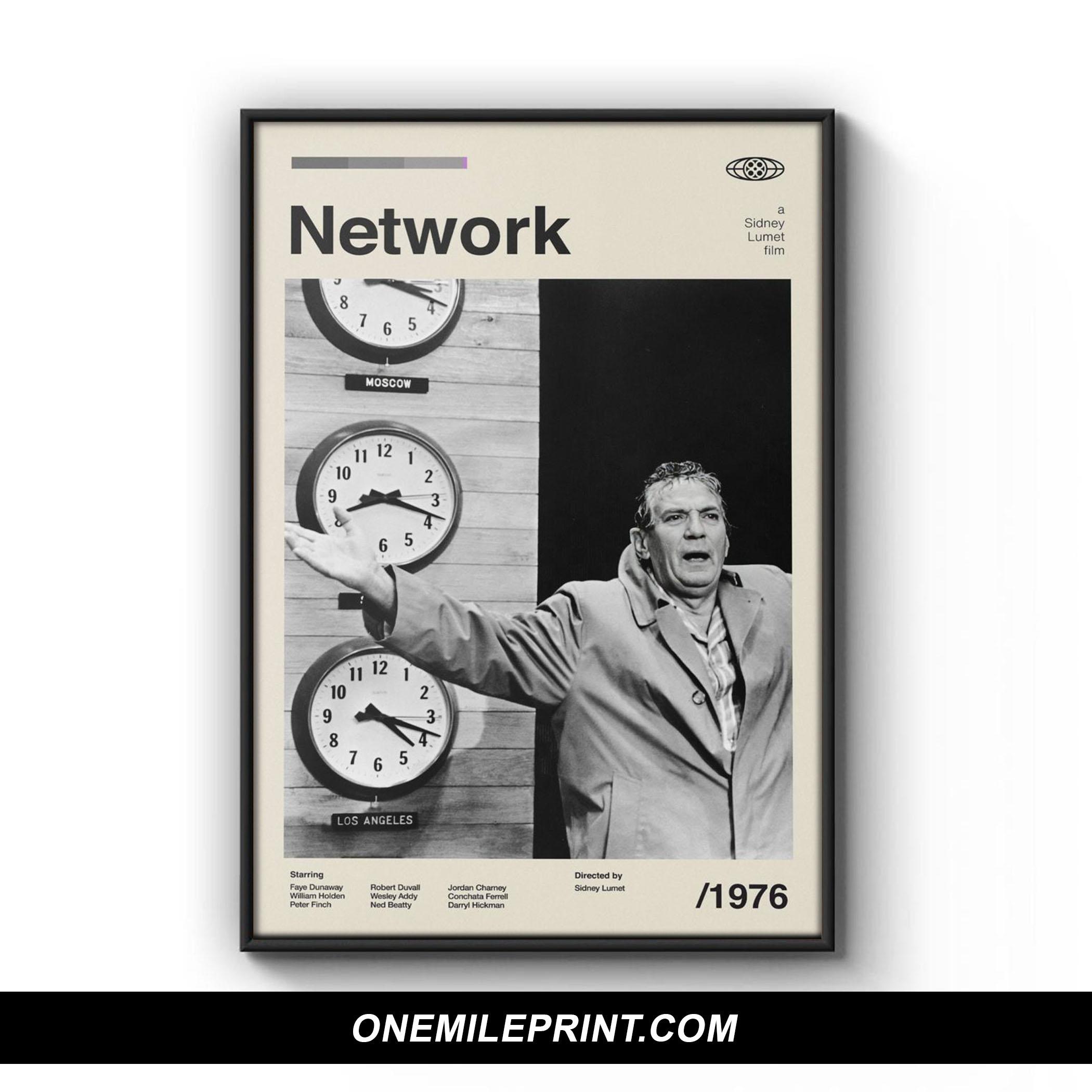 Midcentury Network Movie Poster