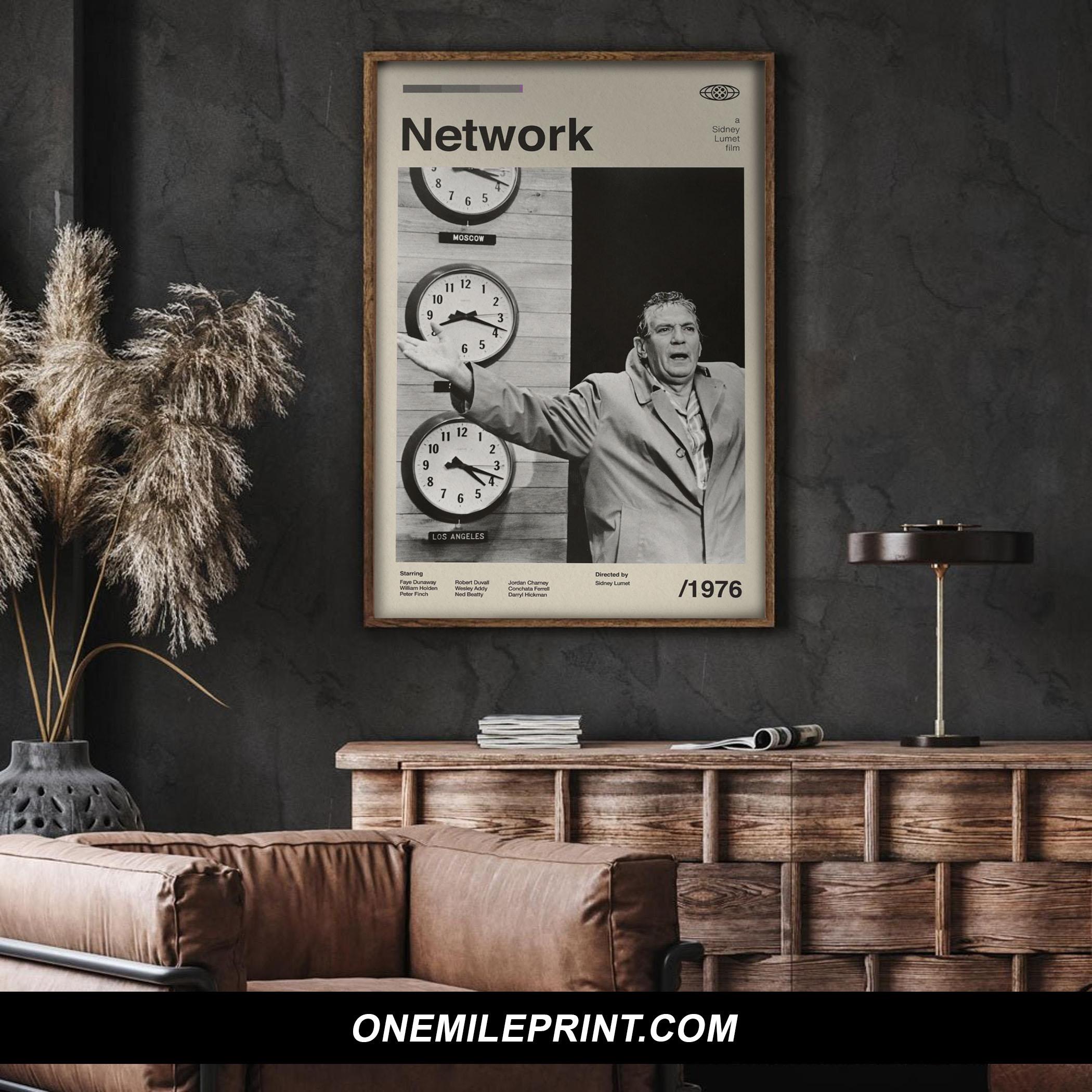 Midcentury Network Movie Poster