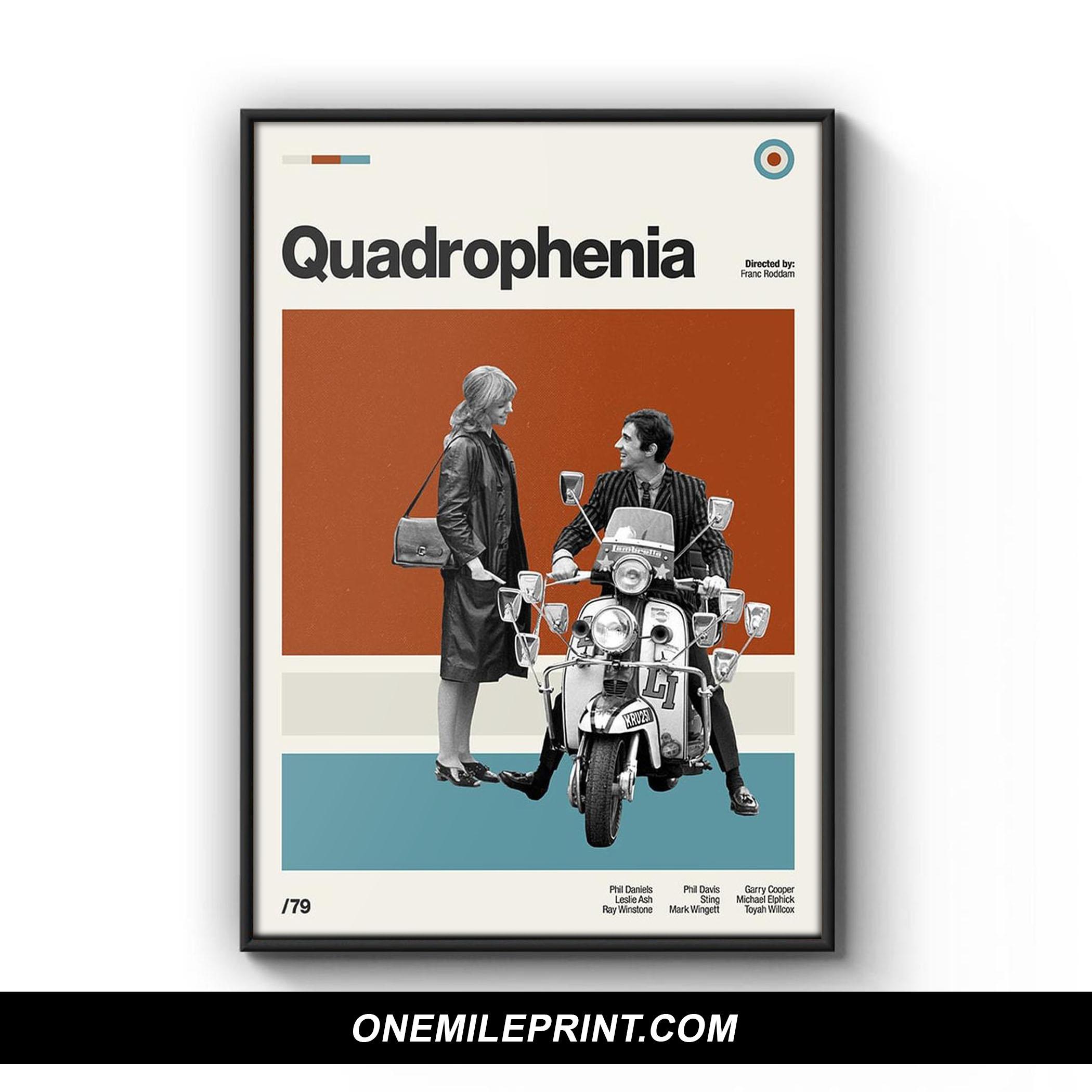 Retro Modern Quadrophenia Movie Poster