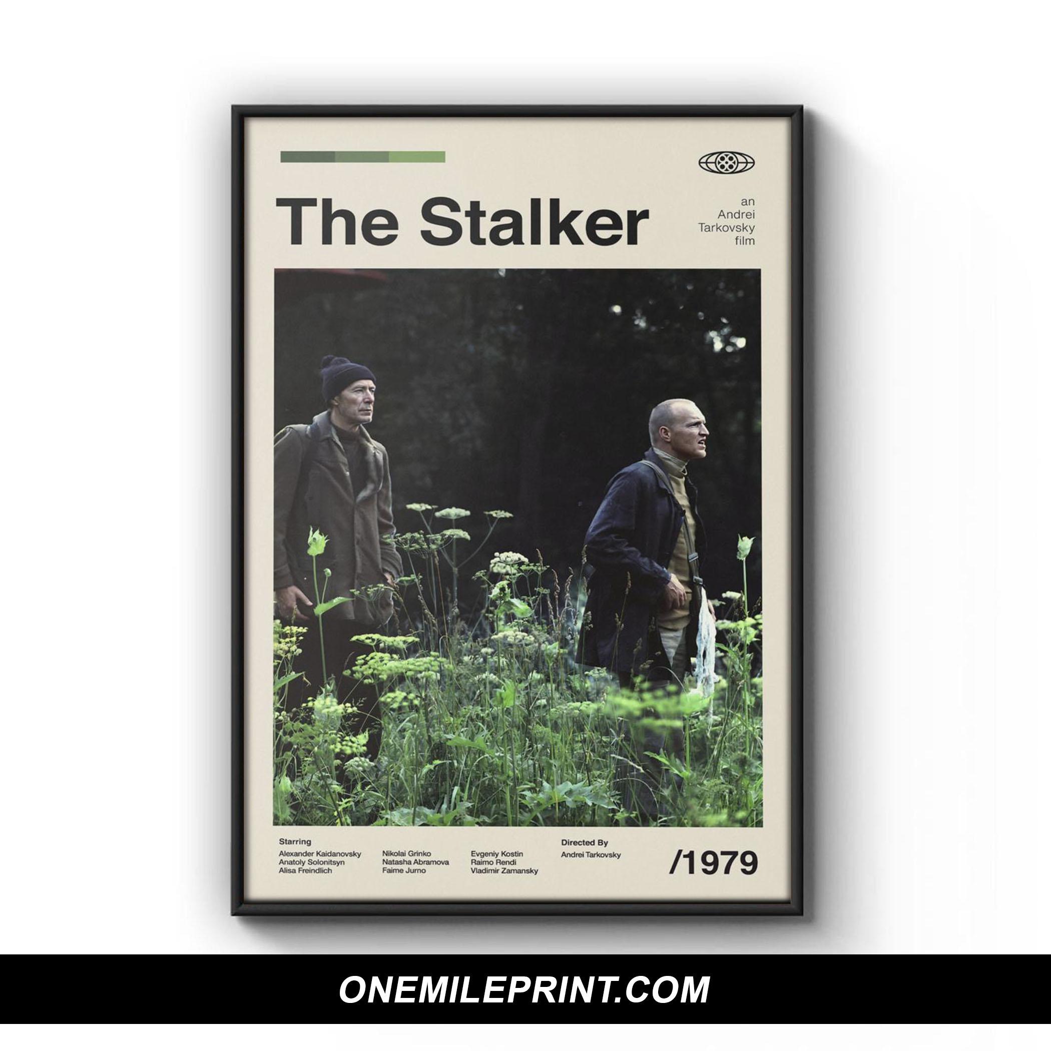 Midcentury Stalker Movie Poster