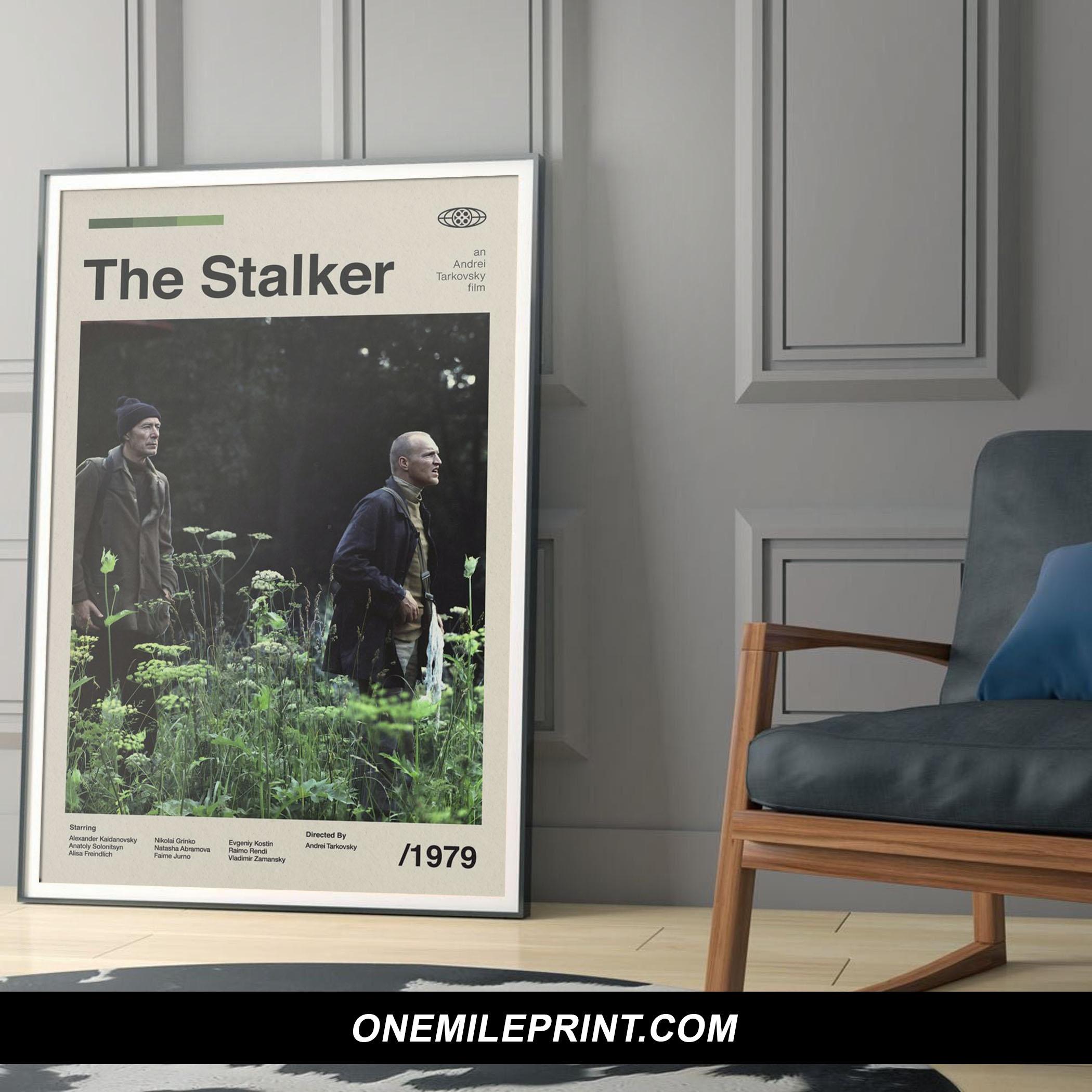 Midcentury Stalker Movie Poster