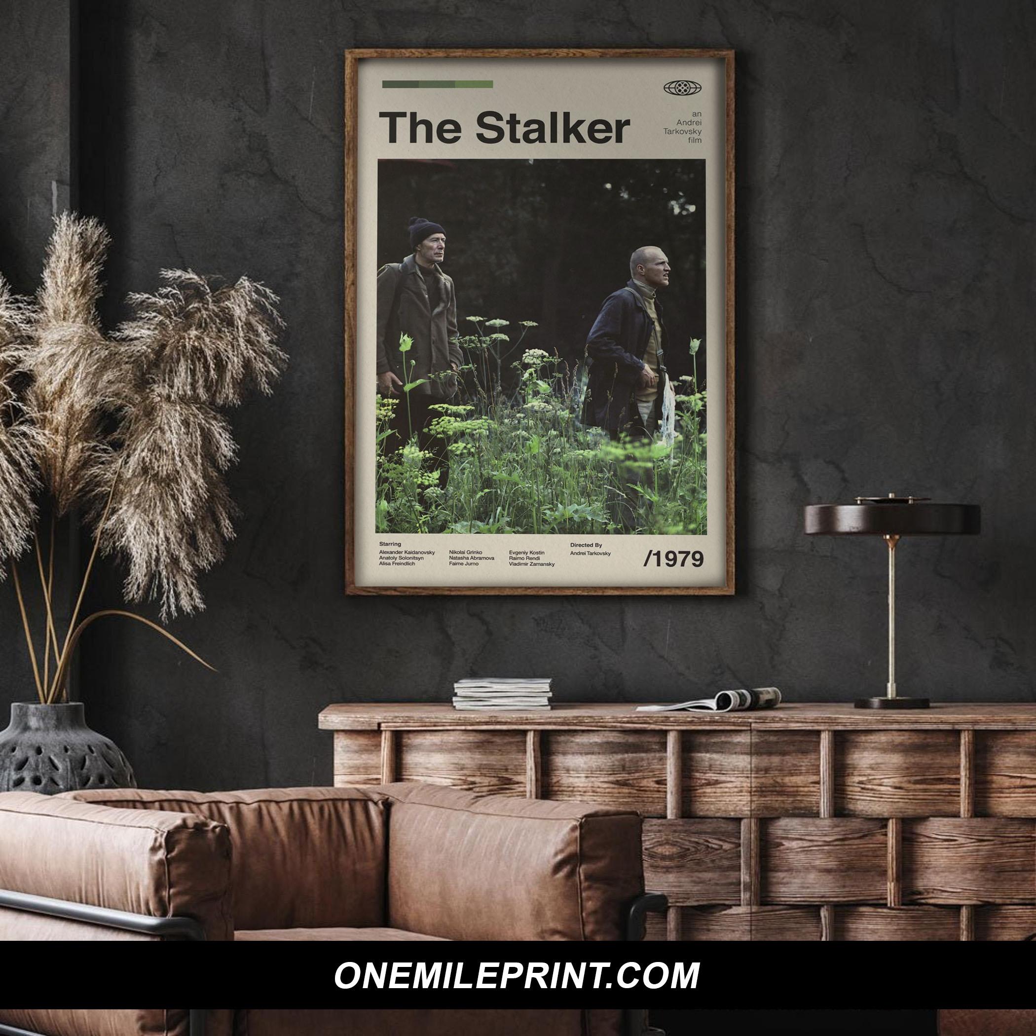 Midcentury Stalker Movie Poster