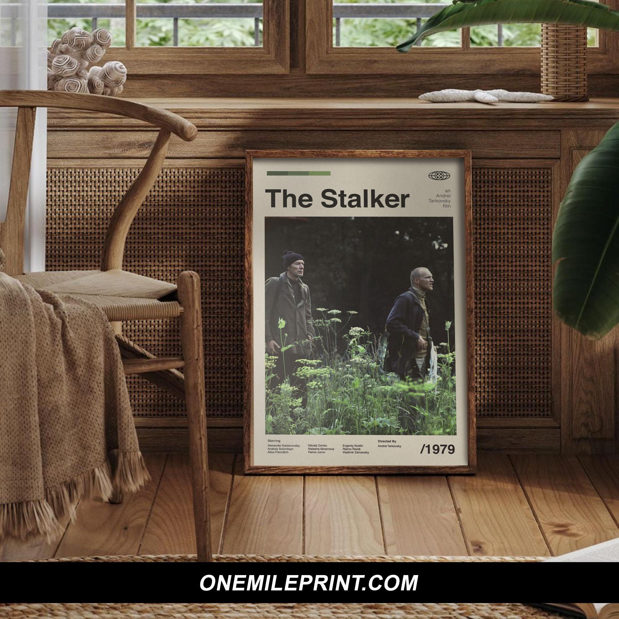 Midcentury Stalker Movie Poster