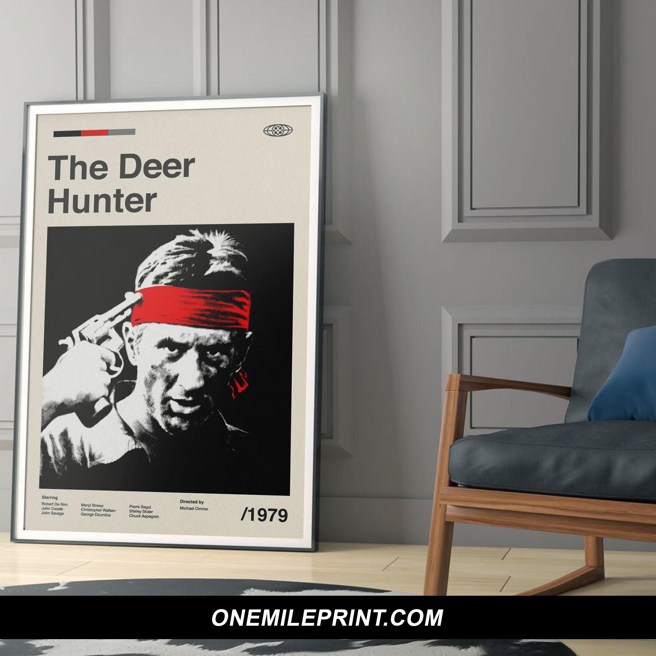 Midcentury The Deer Hunter Movie Poster