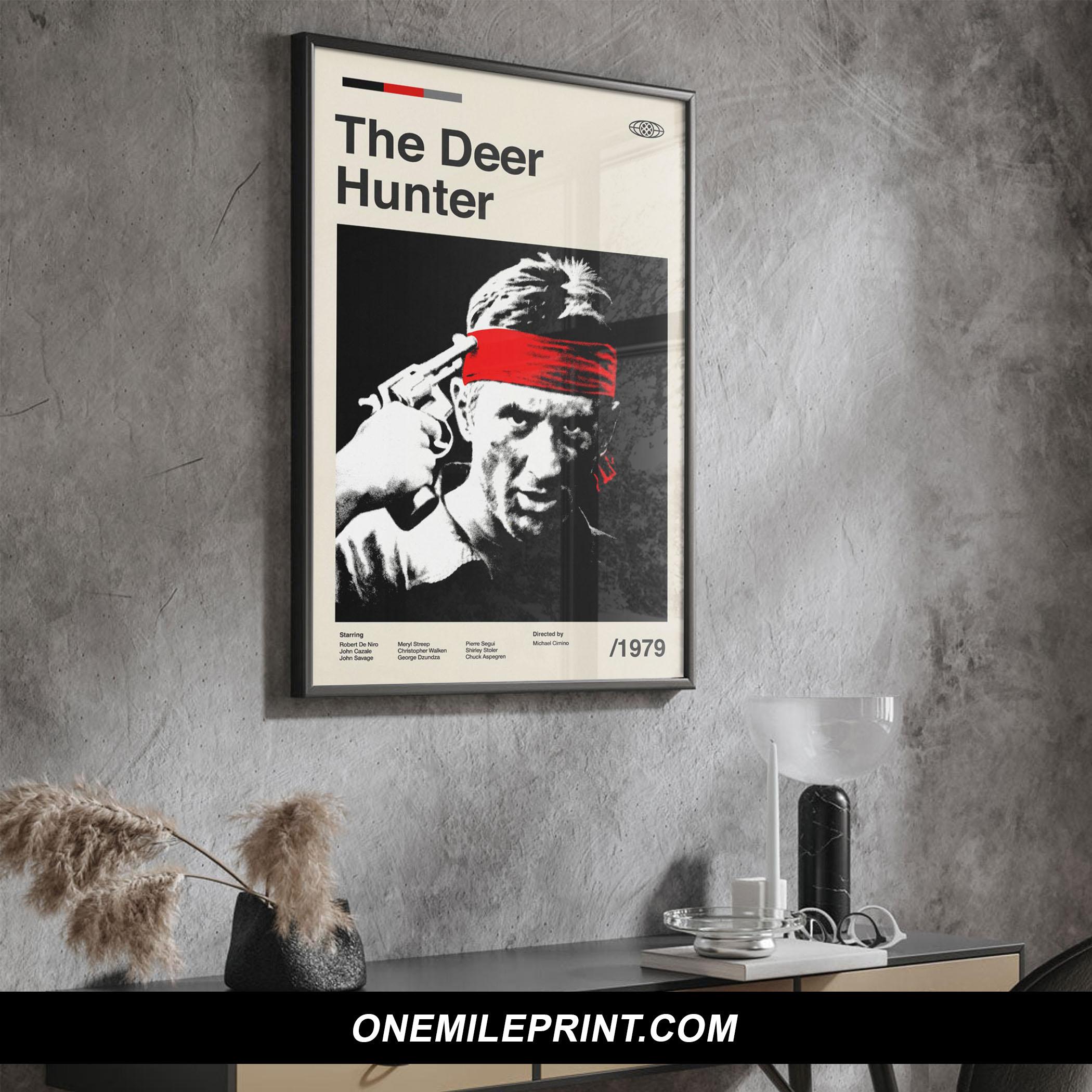 Midcentury The Deer Hunter Movie Poster