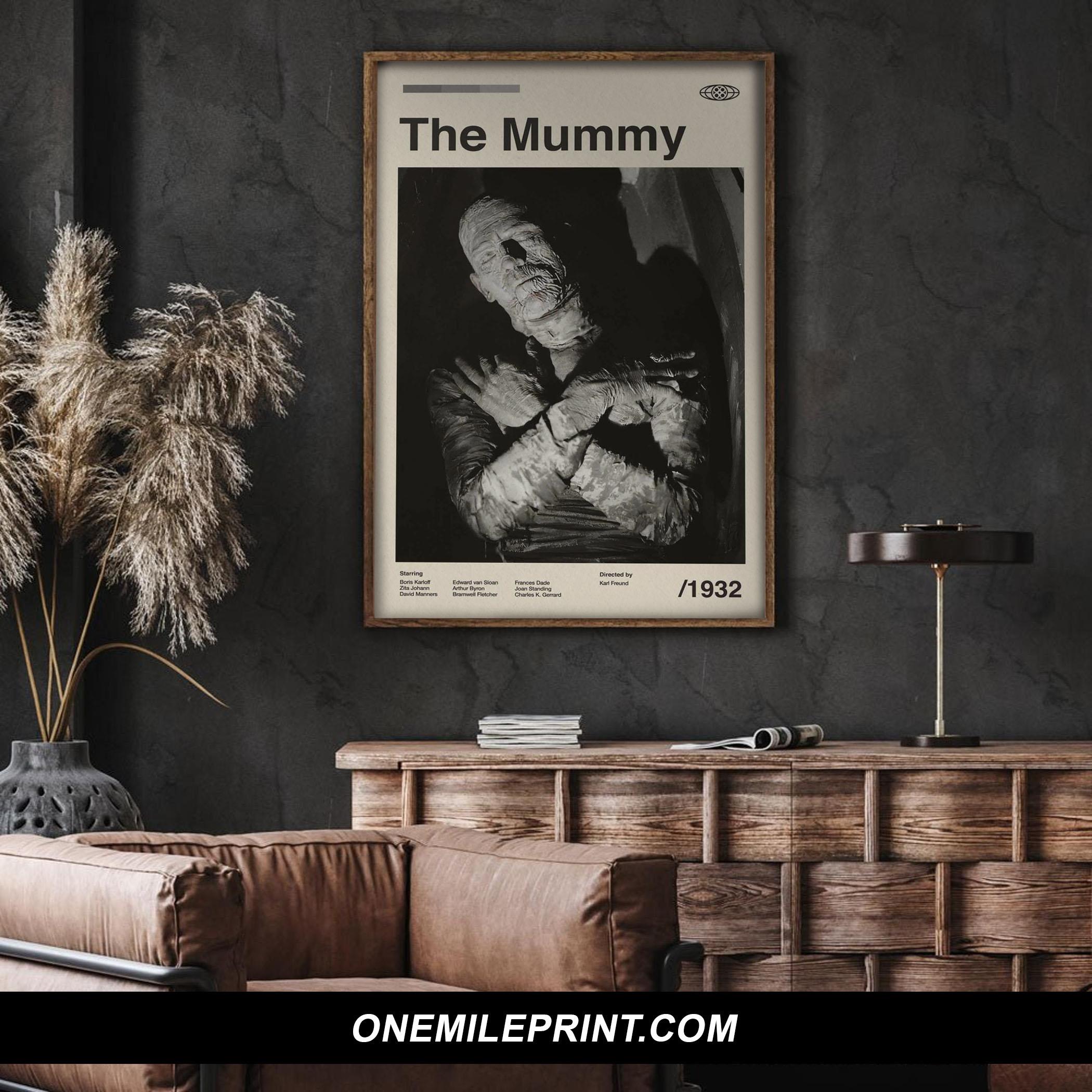 Midcentury The Mummy Movie Poster