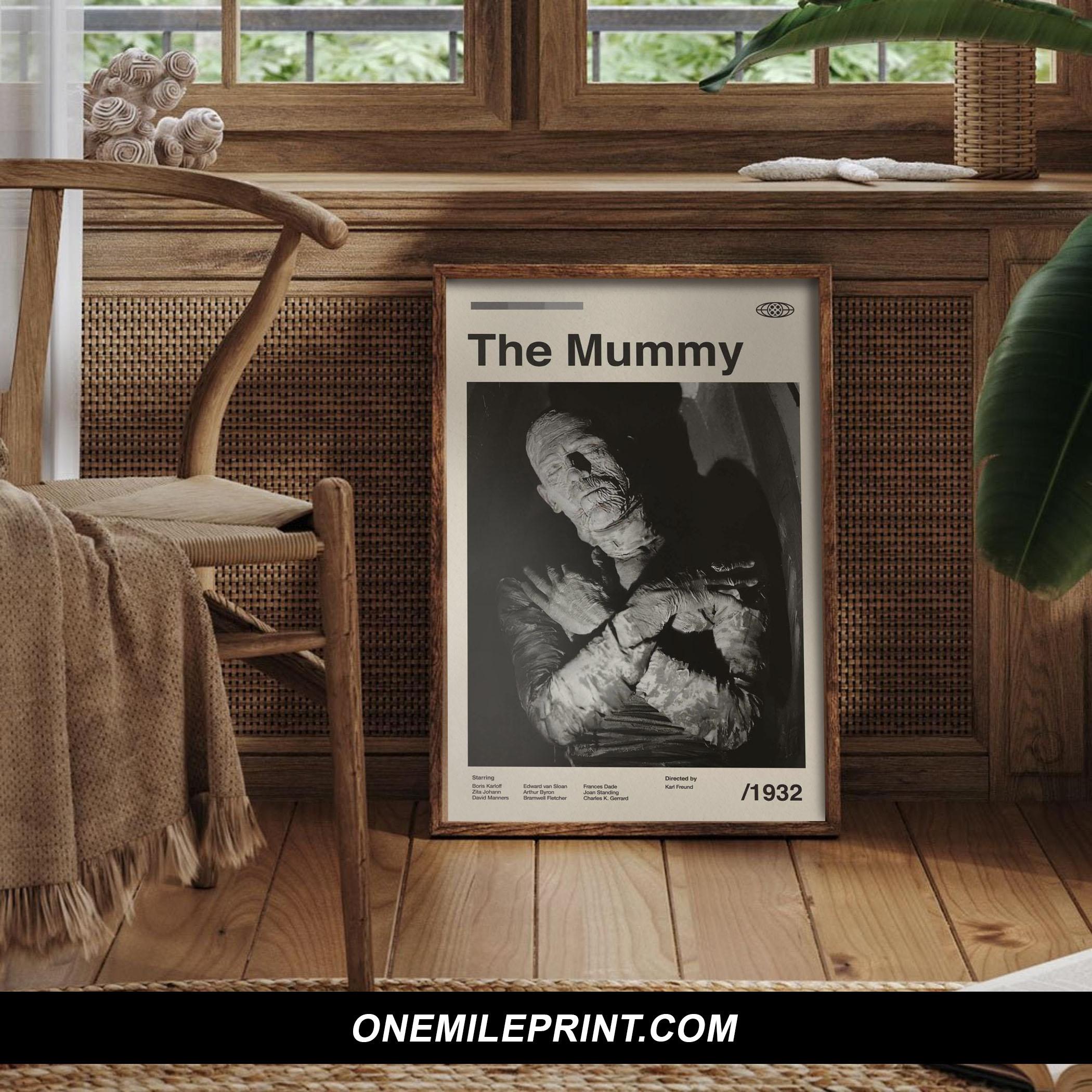 Midcentury The Mummy Movie Poster