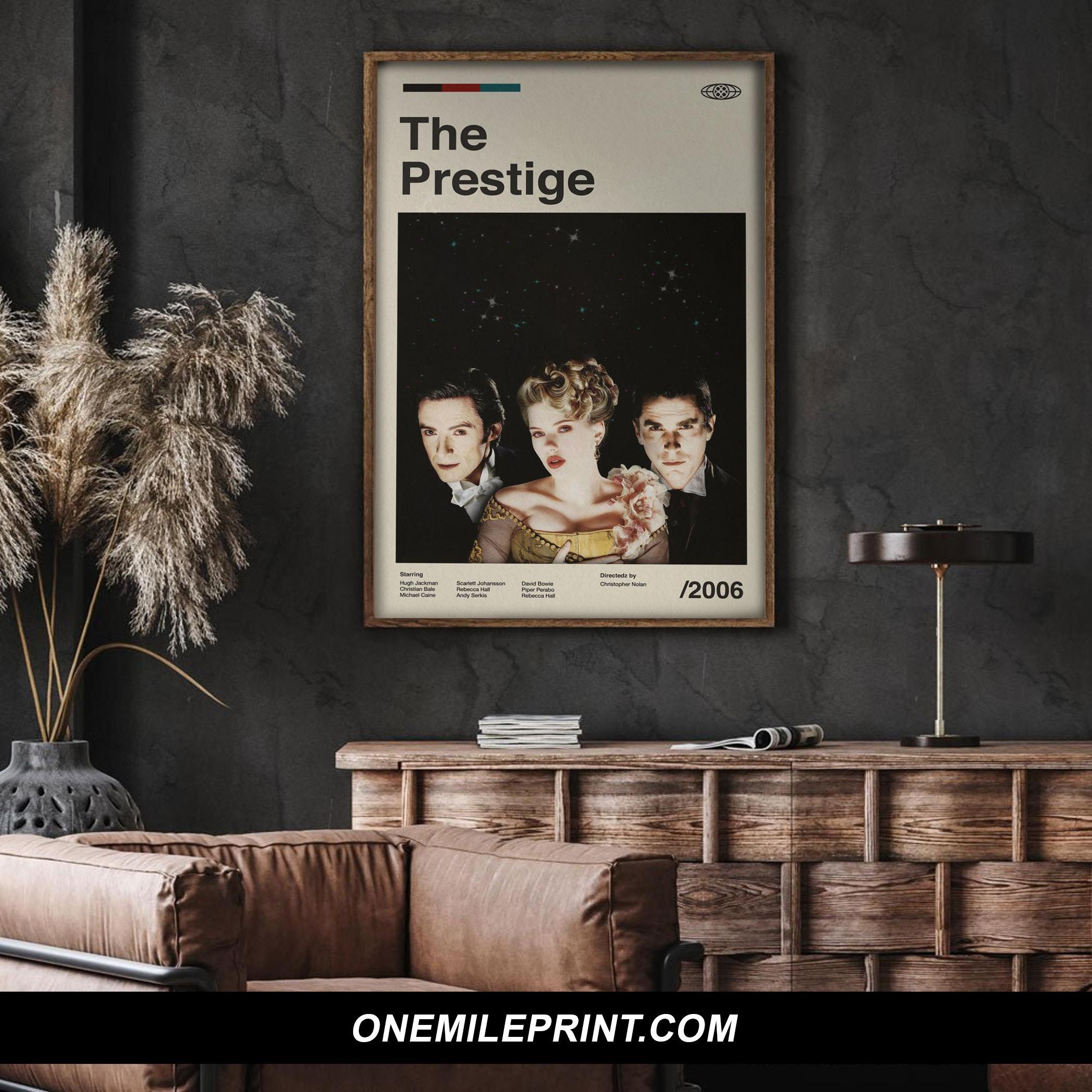 Midcentury The Prestige Movie Poster