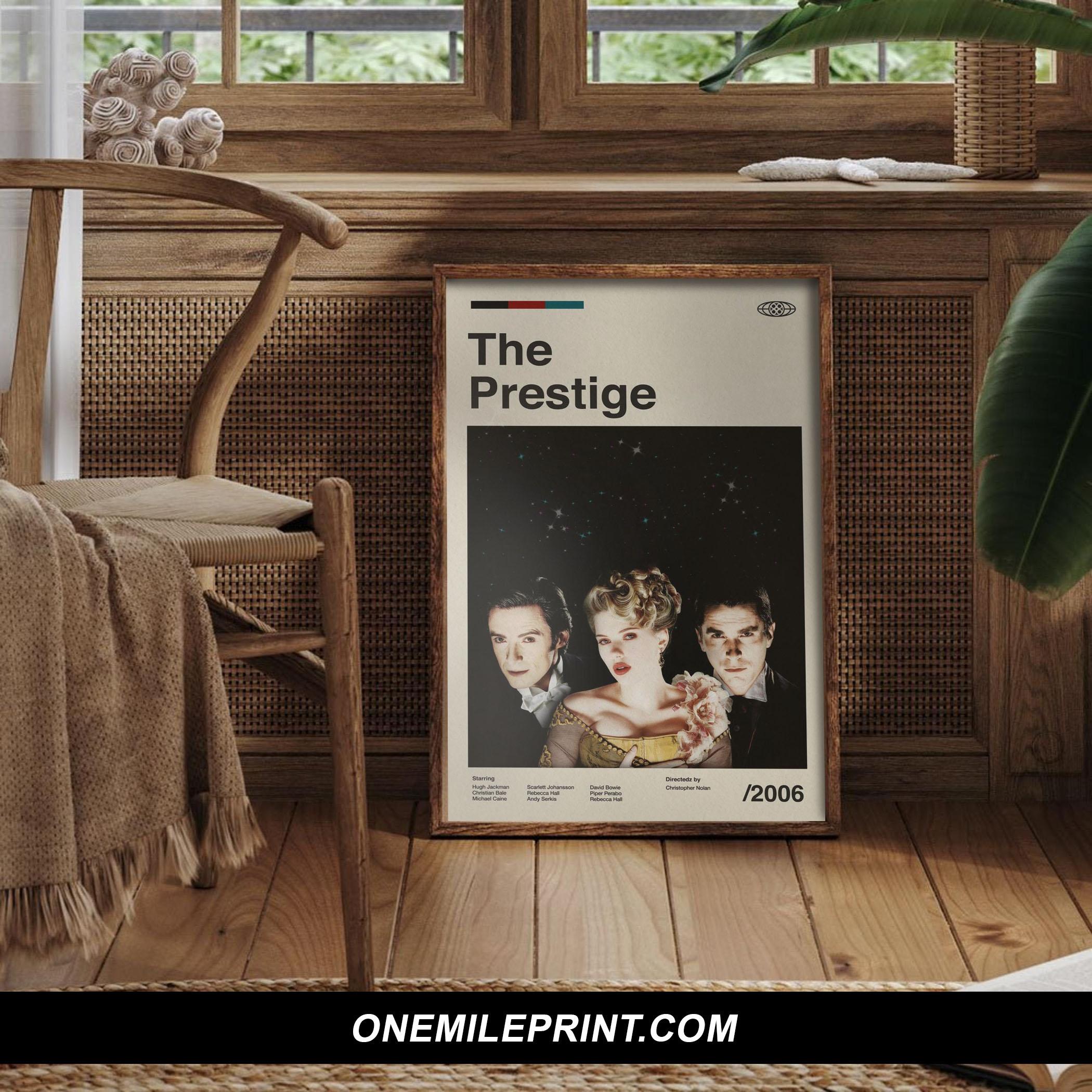 Midcentury The Prestige Movie Poster