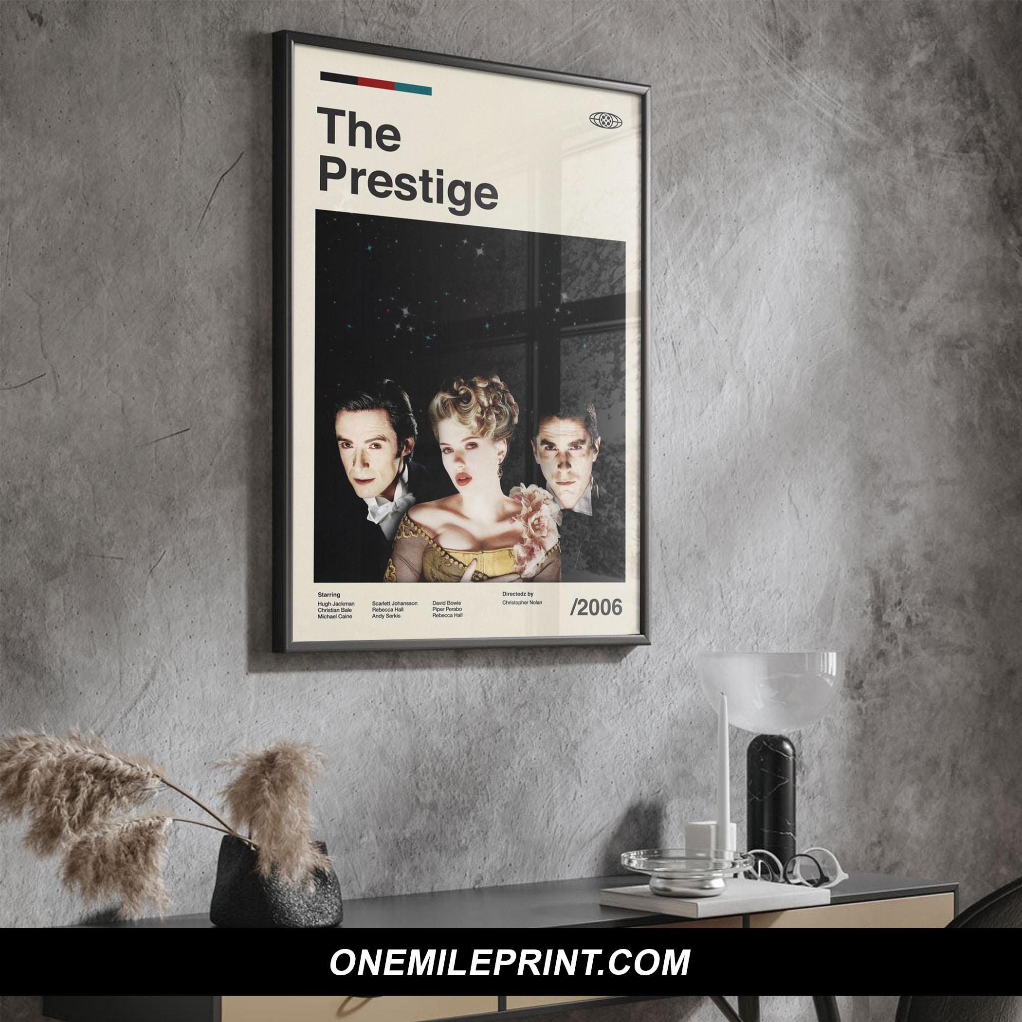 Midcentury The Prestige Movie Poster