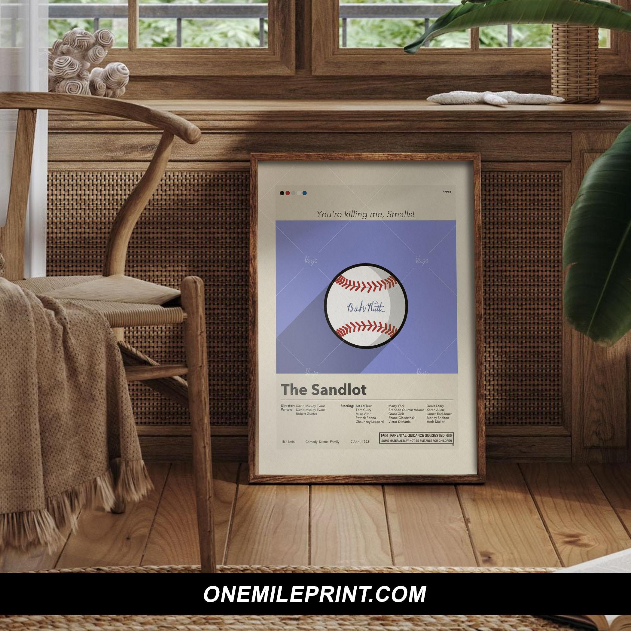 Minimalist The Sandlot Movie Poster