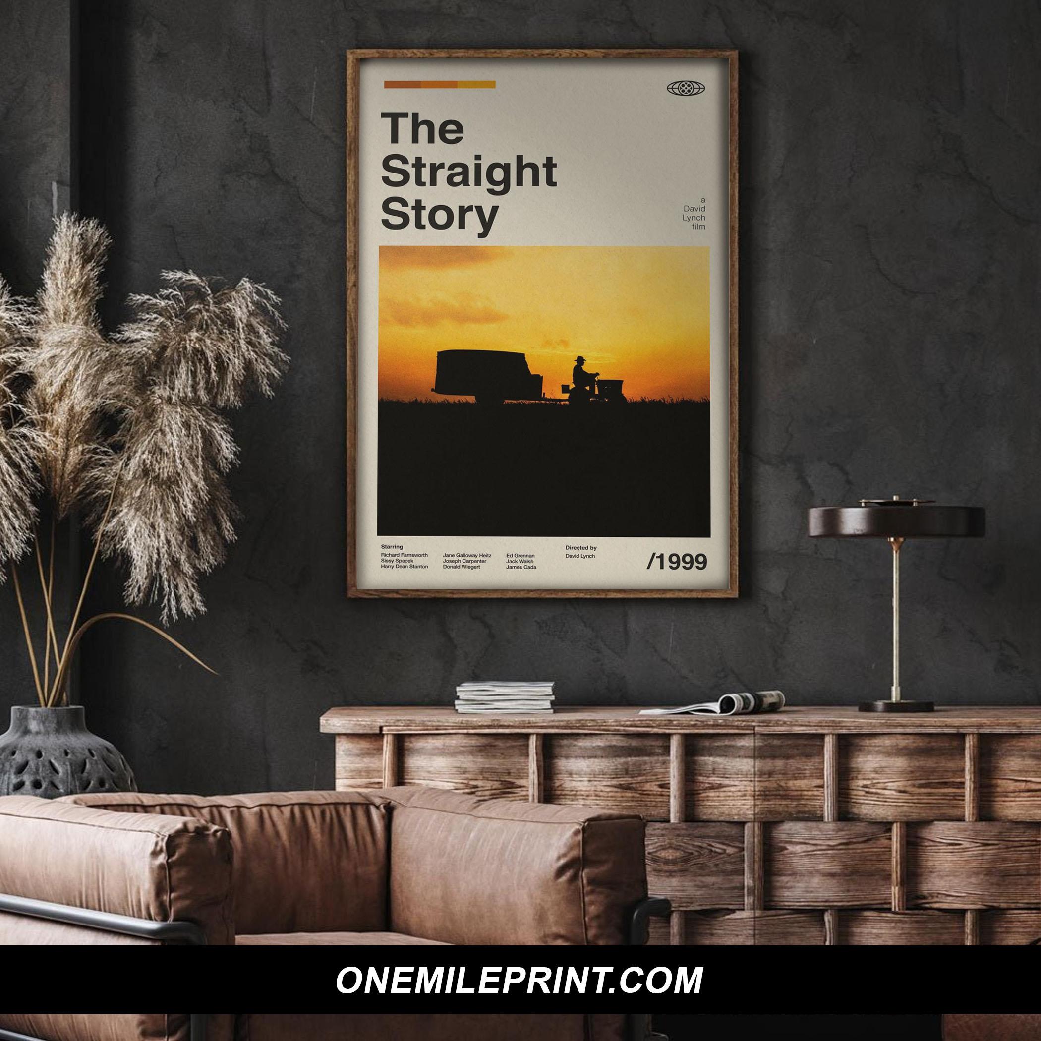 Midcentury The Straight Story Movie Poster