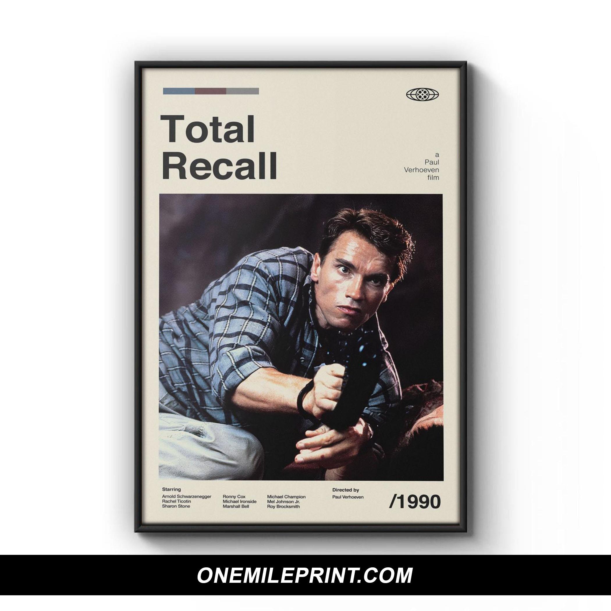 Midcentury Total Recall Movie Poster